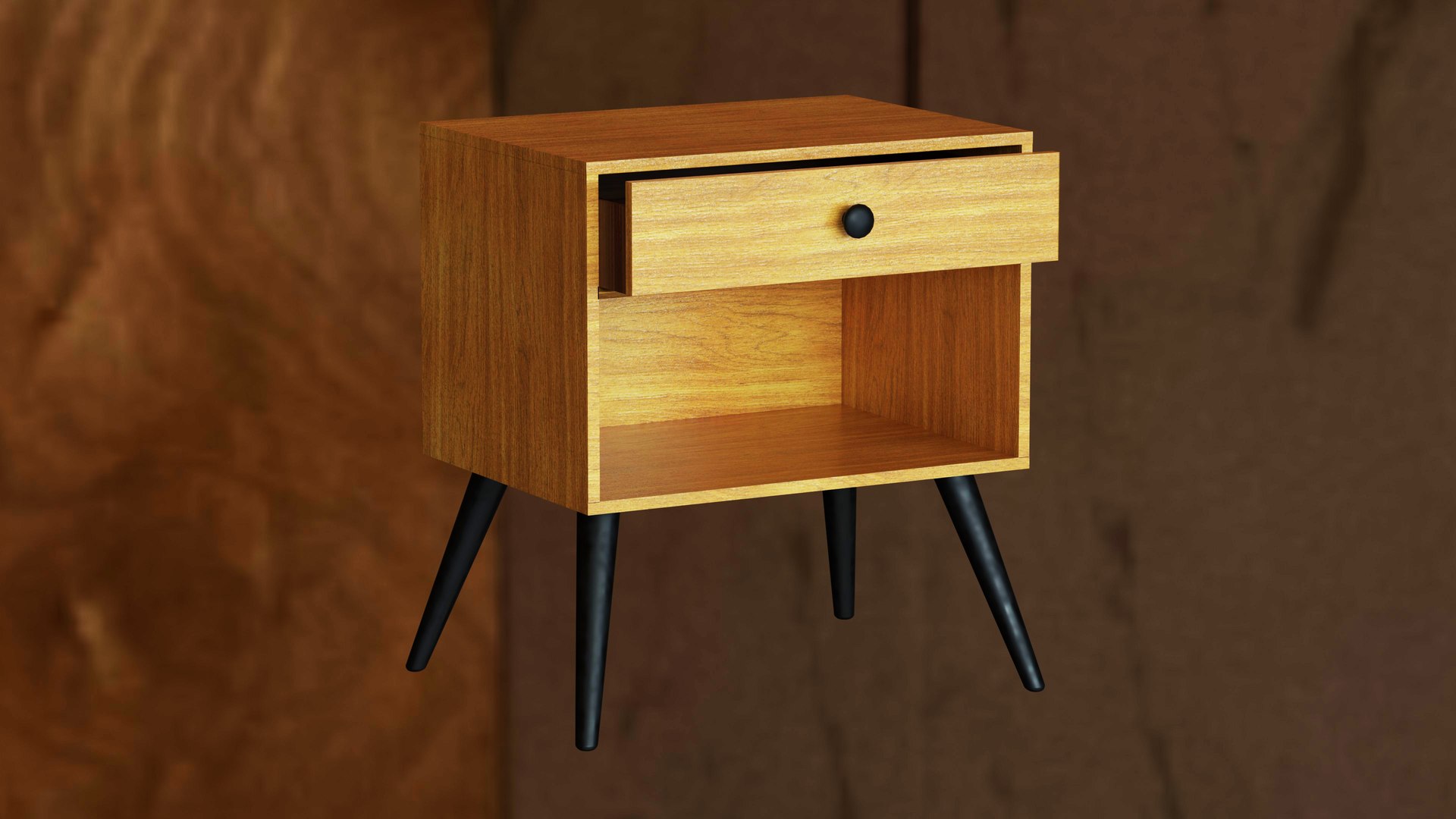 Bedside Table 3D Model 3D - TurboSquid 2391264