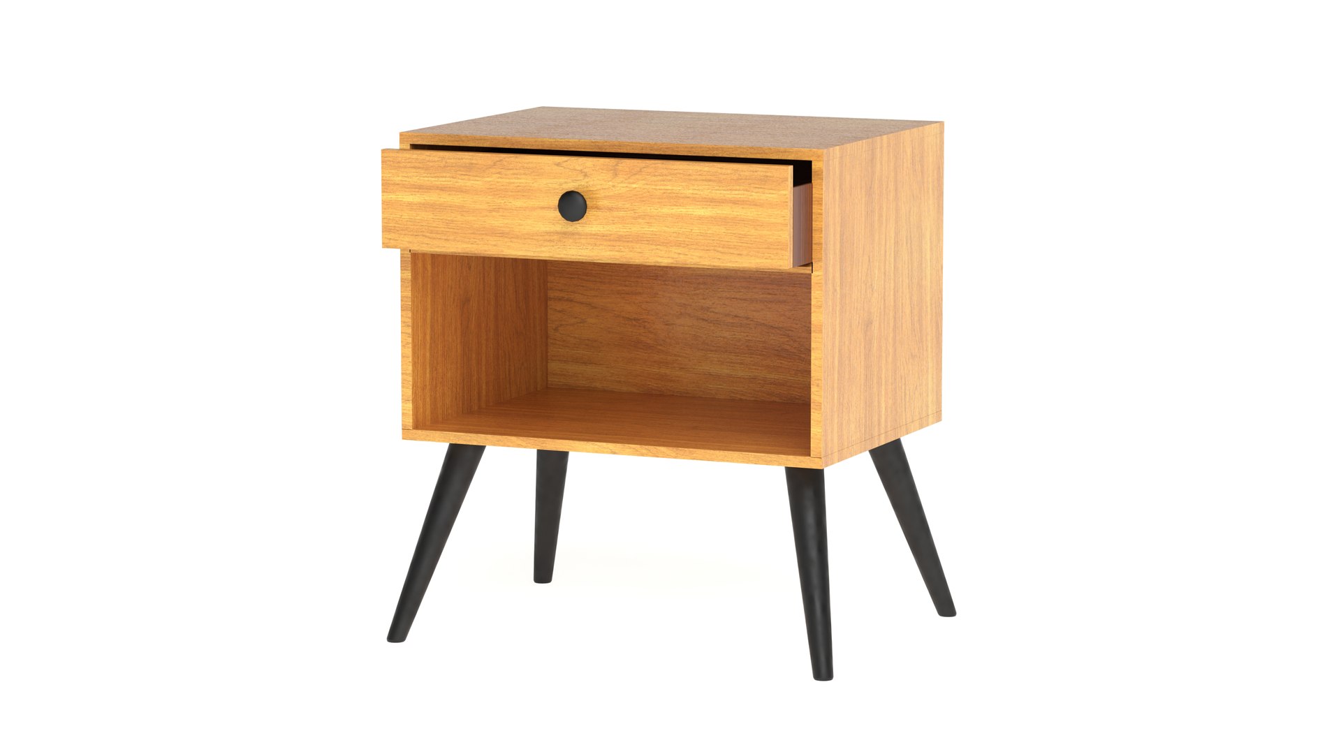 Bedside Table 3D Model 3D - TurboSquid 2391264