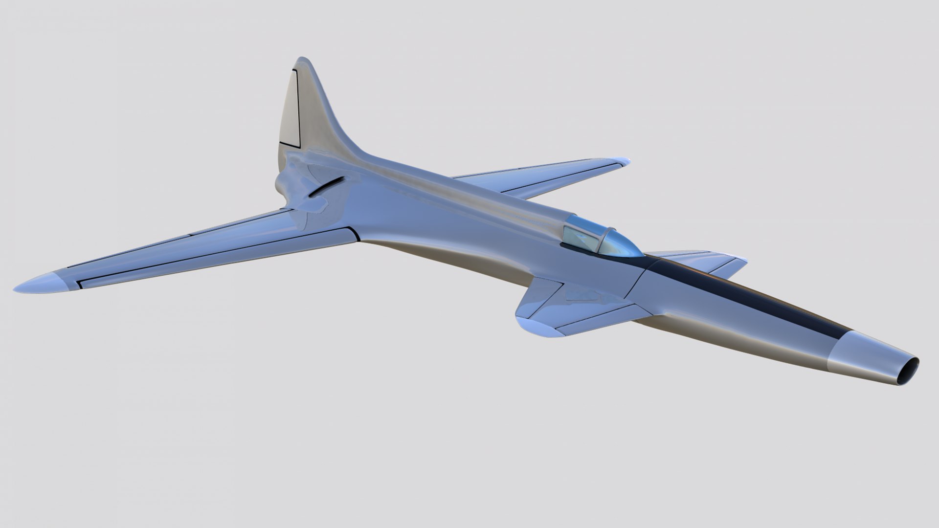 modelo 3d Lockheed L-133 Starjet - TurboSquid 1131416