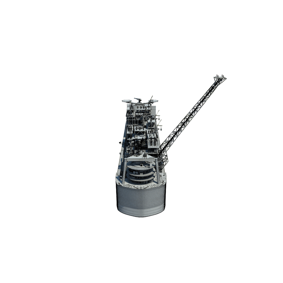 3D model shell prelude flng - TurboSquid 1201710