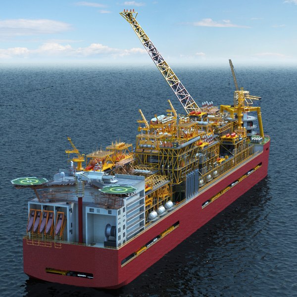 3D model shell prelude flng - TurboSquid 1201710