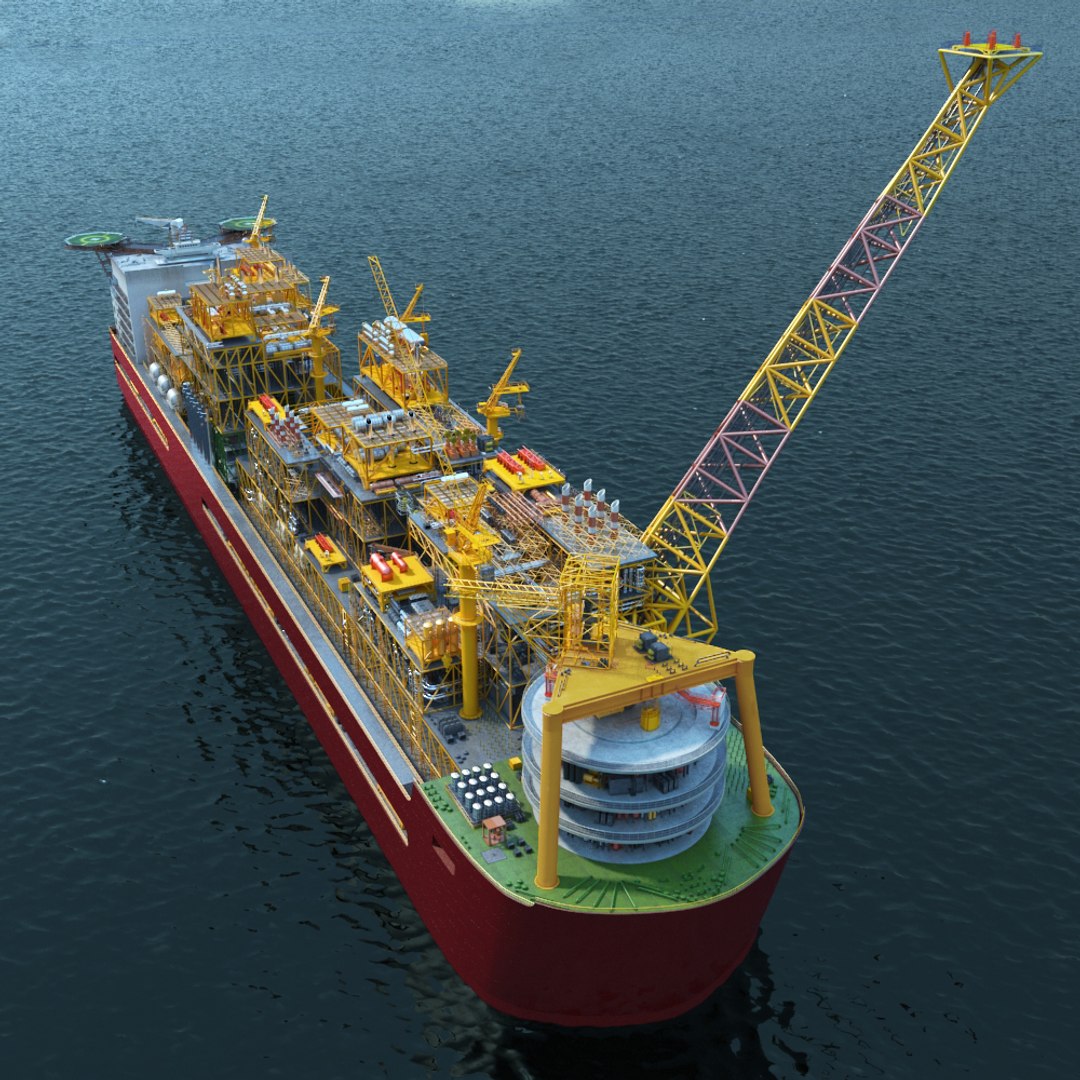 3D model shell prelude flng - TurboSquid 1201710