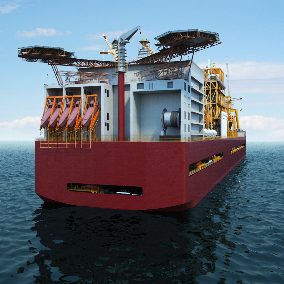 3D model shell prelude flng - TurboSquid 1201710