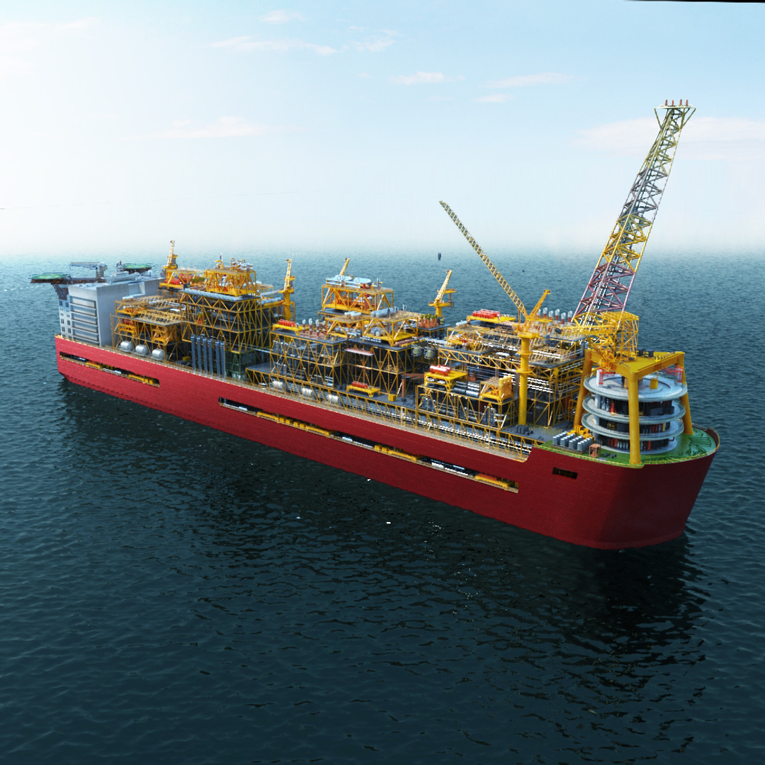 3D model shell prelude flng - TurboSquid 1201710