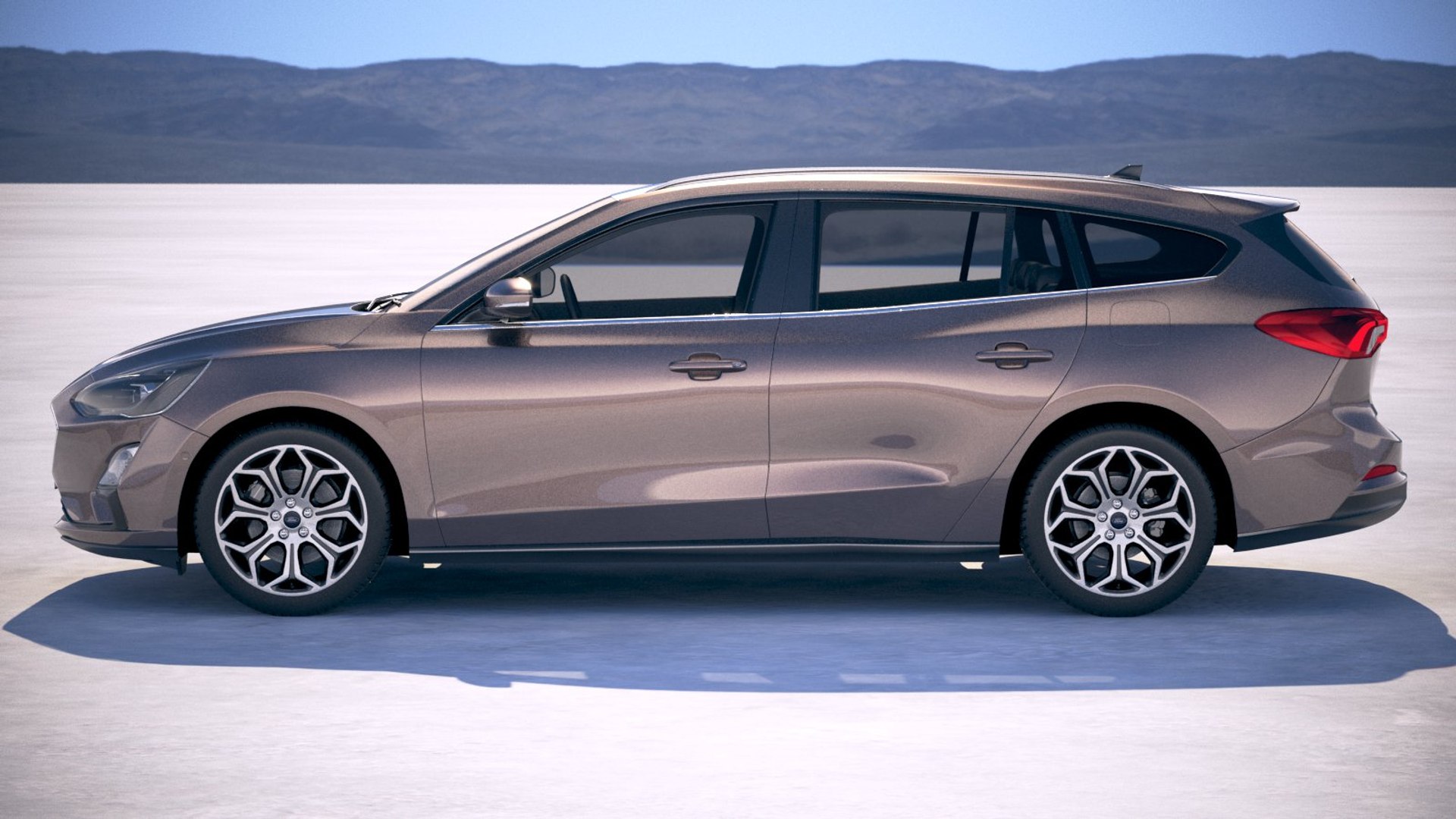 3D Focus Wagon 2019 Model - TurboSquid 1299295