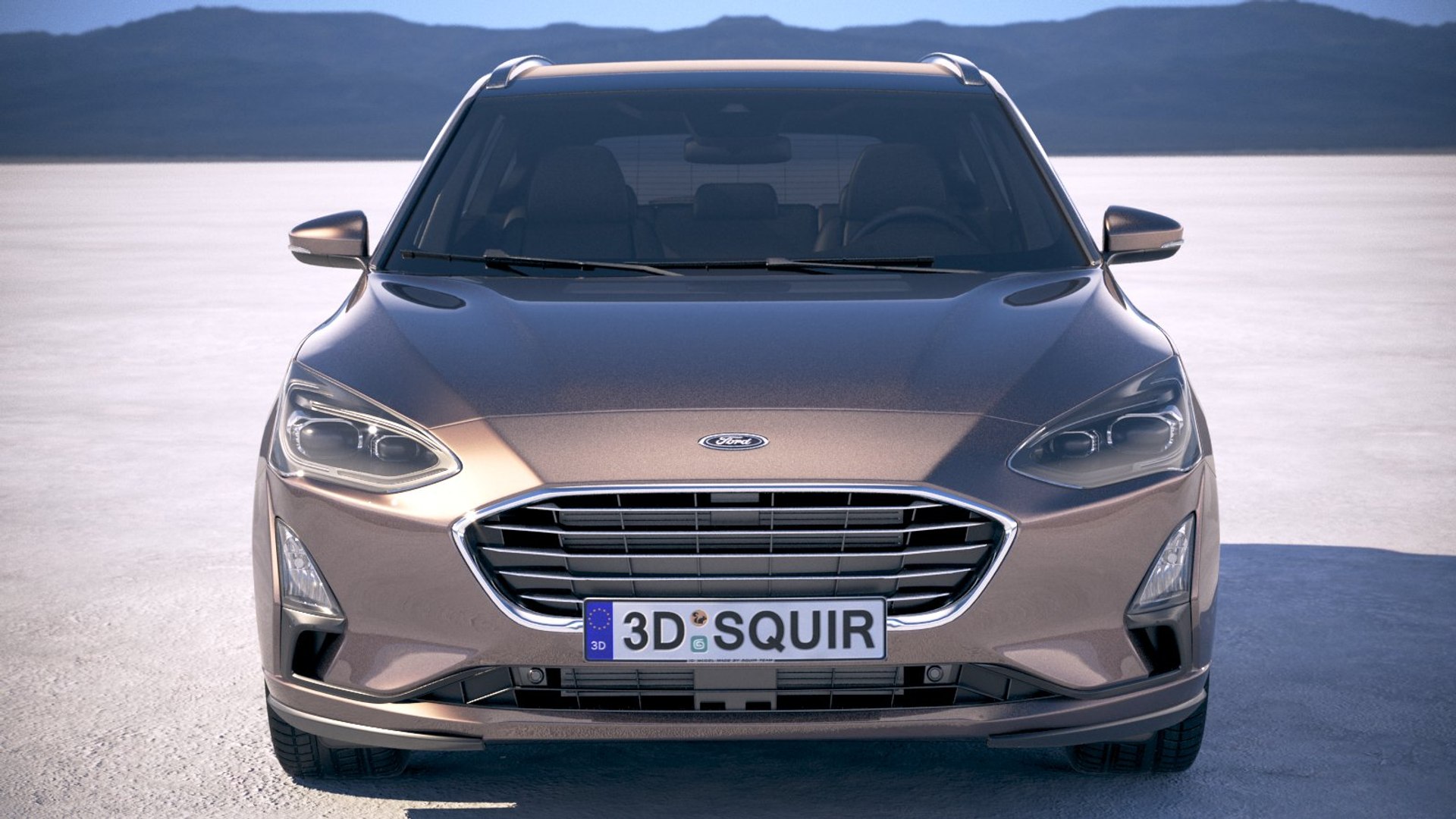 3D Focus Wagon 2019 Model - TurboSquid 1299295