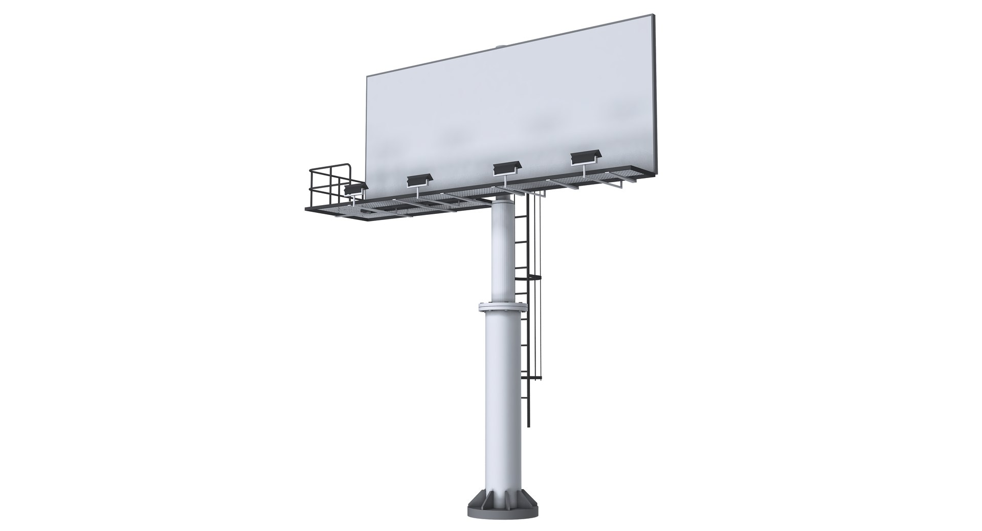 3D Billboard Bill Board - TurboSquid 1476011