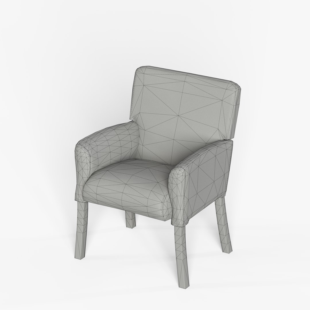 Chair Guest 3D Model - TurboSquid 2185074