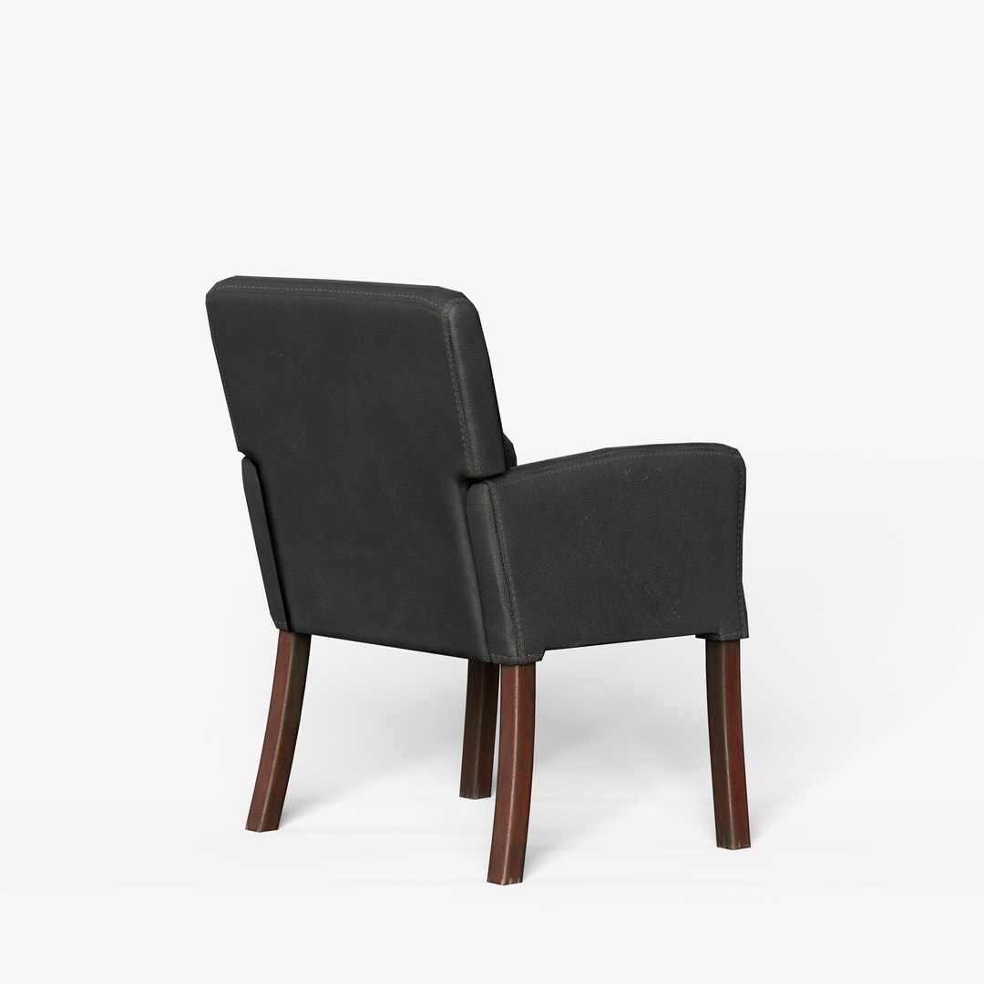 Chair Guest 3D Model - TurboSquid 2185074