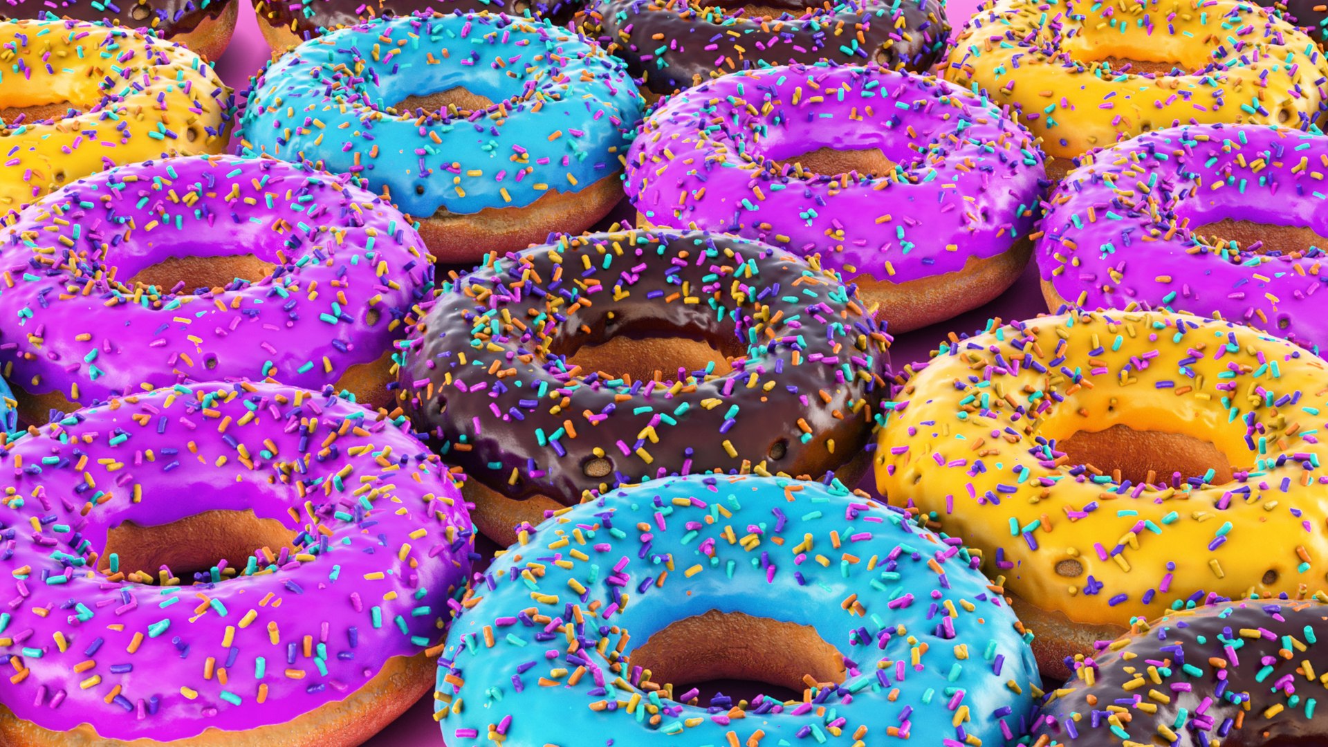 Doughnut 3D Model - TurboSquid 1721385