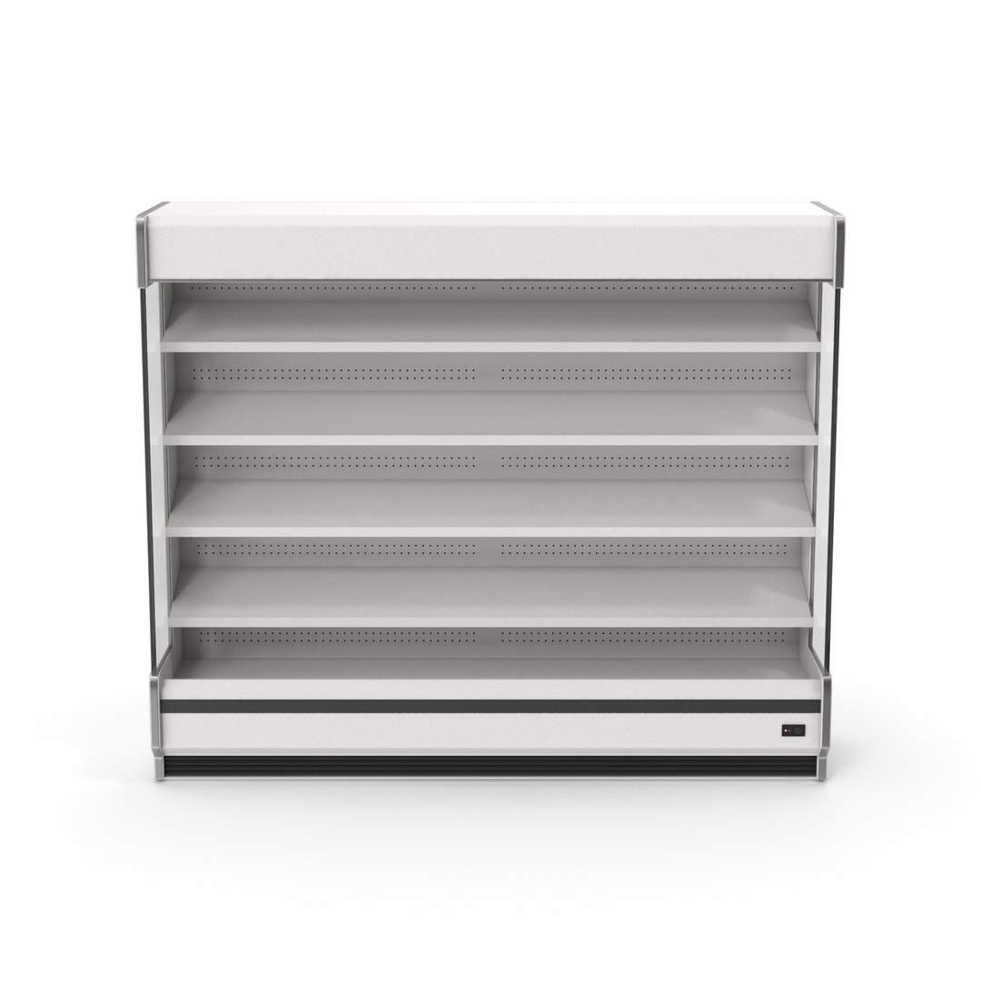 3D Refrigerator Display Case Model - TurboSquid 2195785