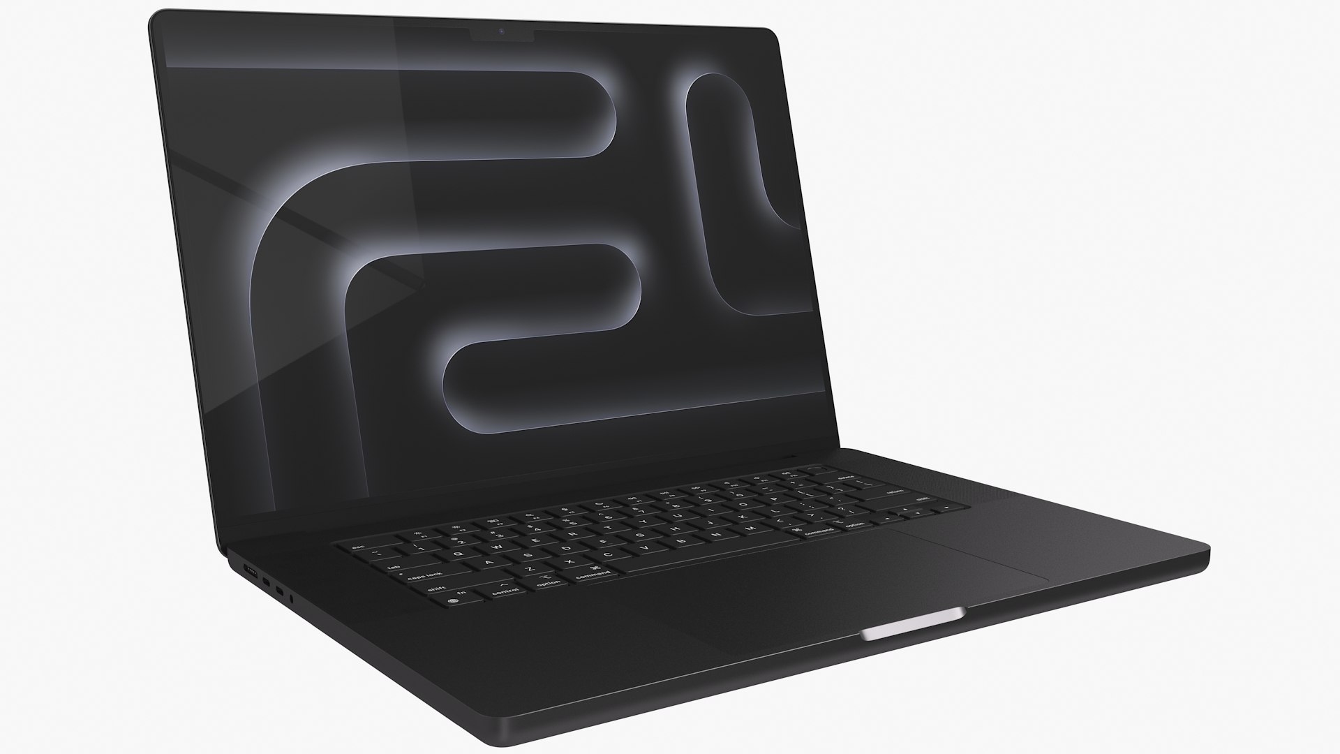 3D Apple MacBook Pro 16 M3 2023 Space Black Rigged - TurboSquid 2157825