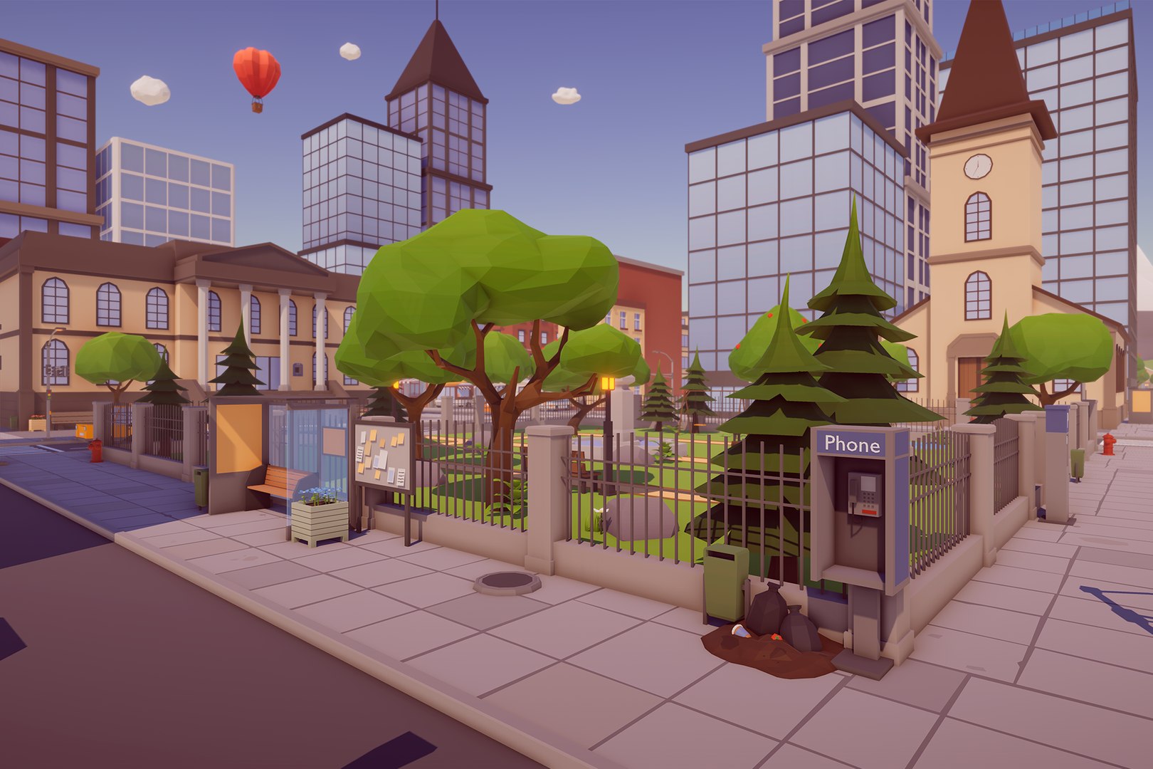 Low Poly Asset Bundle 3D - TurboSquid 1794972