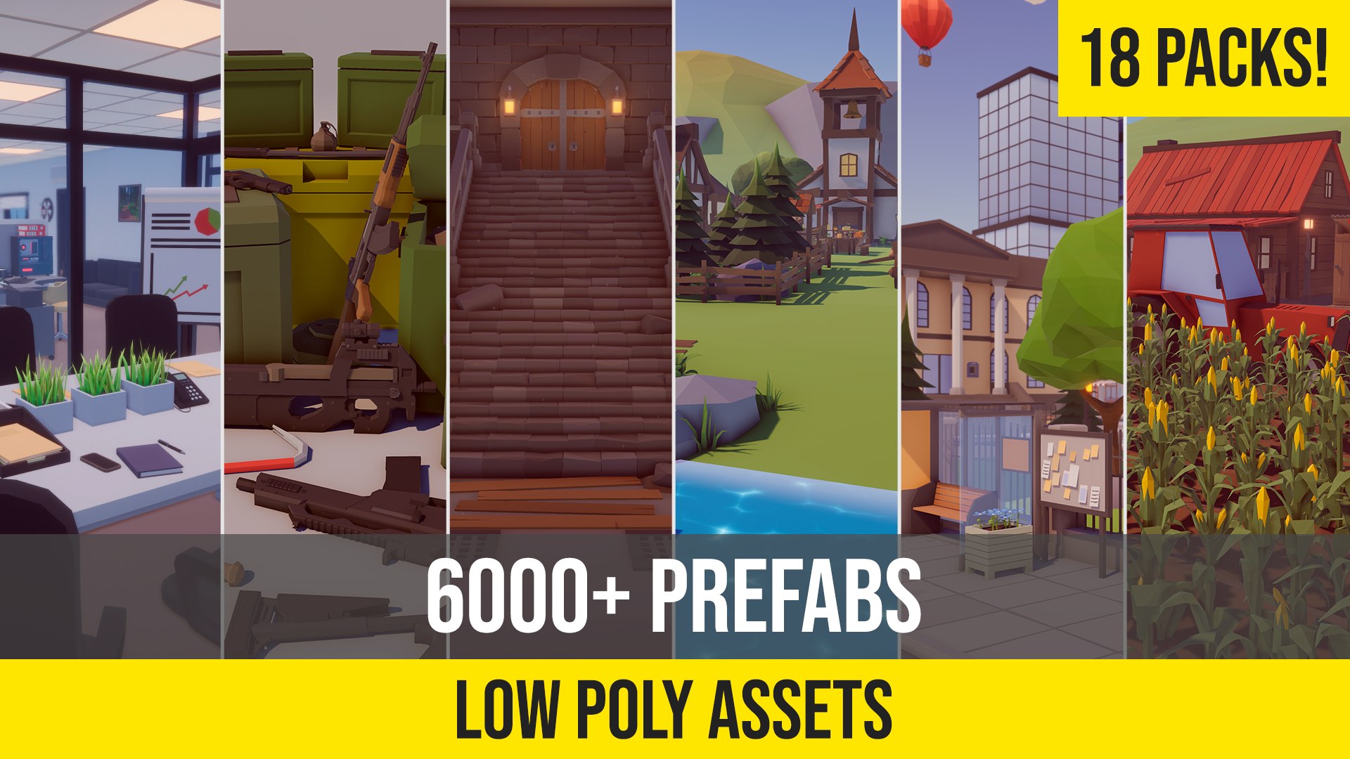 Low Poly Asset Bundle 3D - TurboSquid 1794972