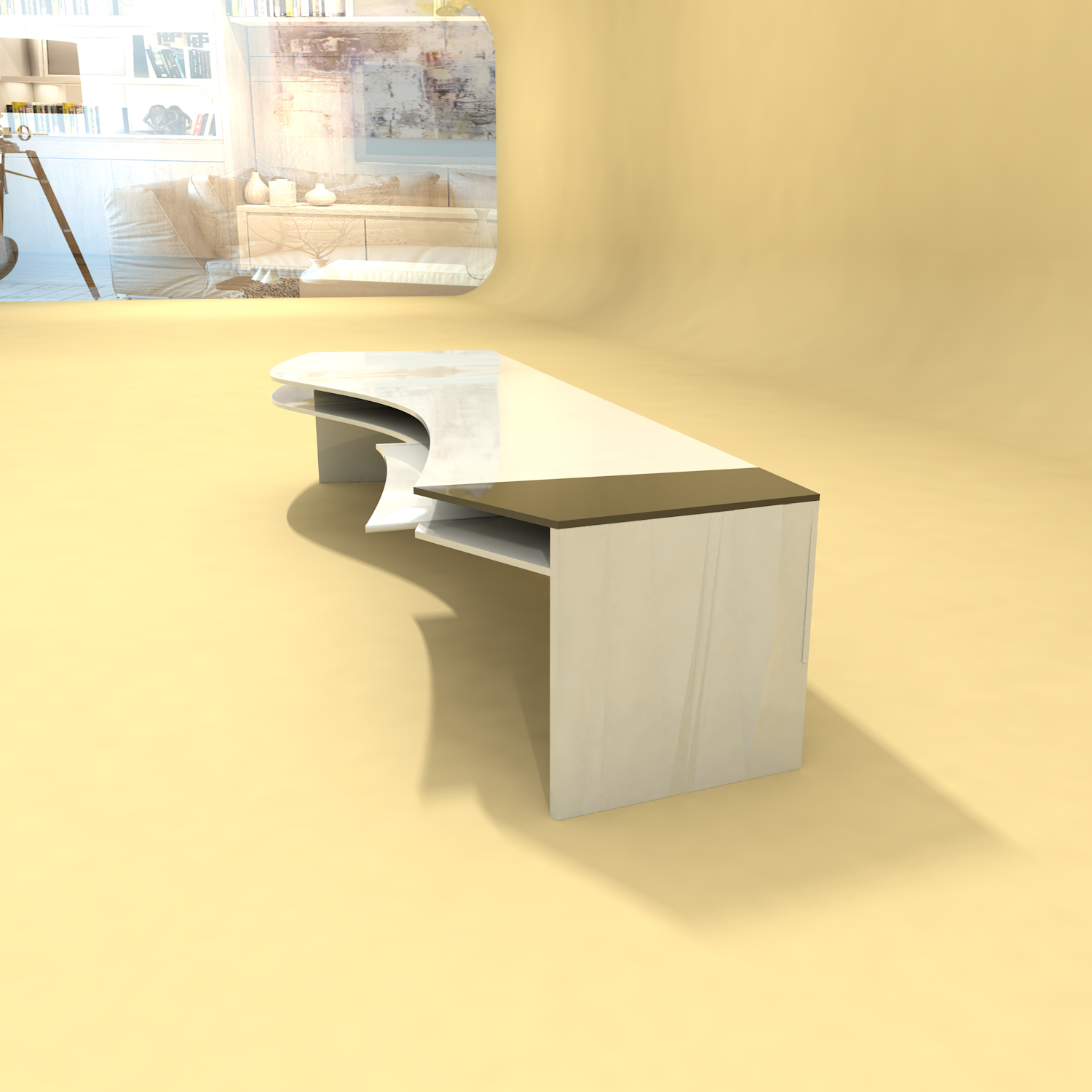 Designer table number 1 3D model - TurboSquid 1441876