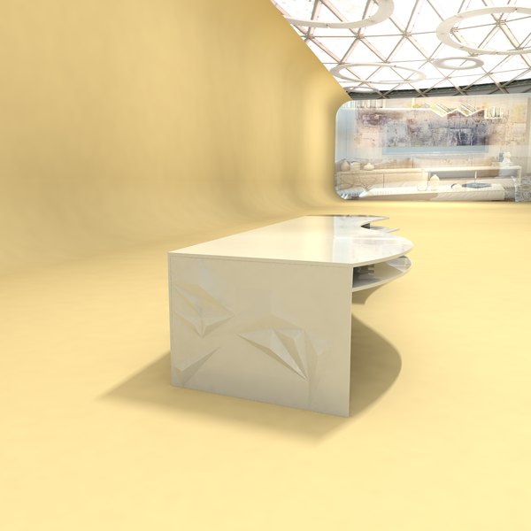 Designer table number 1 3D model - TurboSquid 1441876
