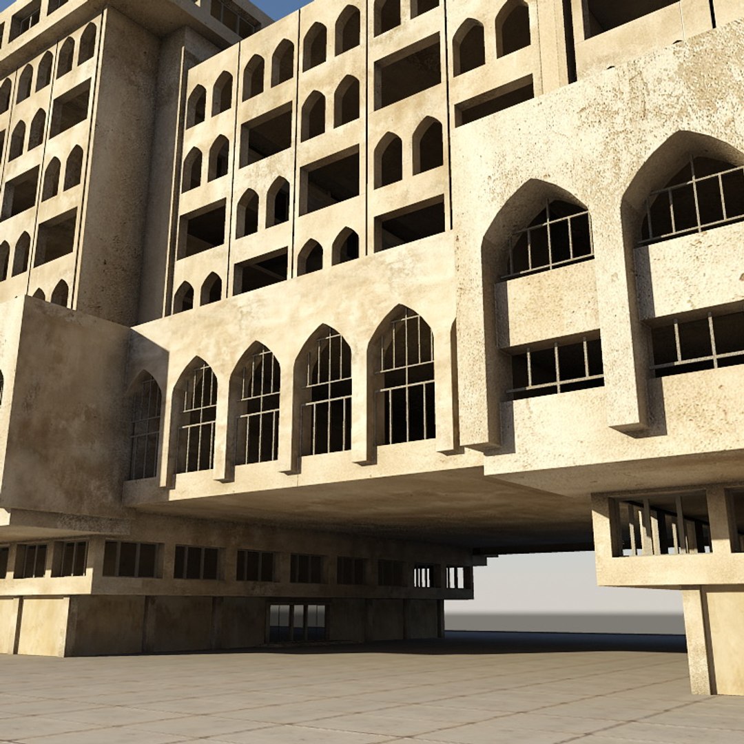 Arabic Building 3D Model - TurboSquid 1226478