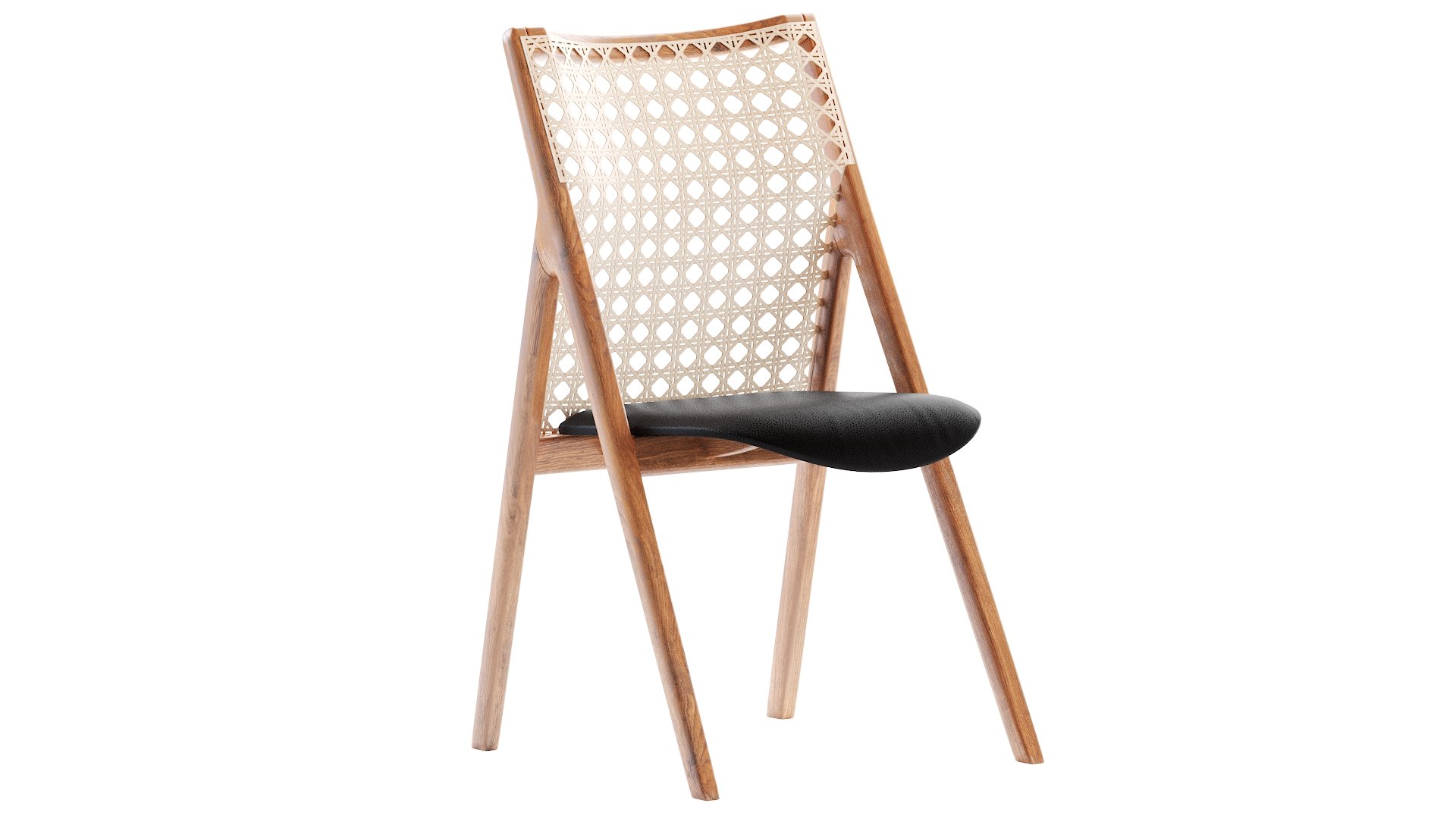 Tela Dining Chair 3D Model - TurboSquid 1923232