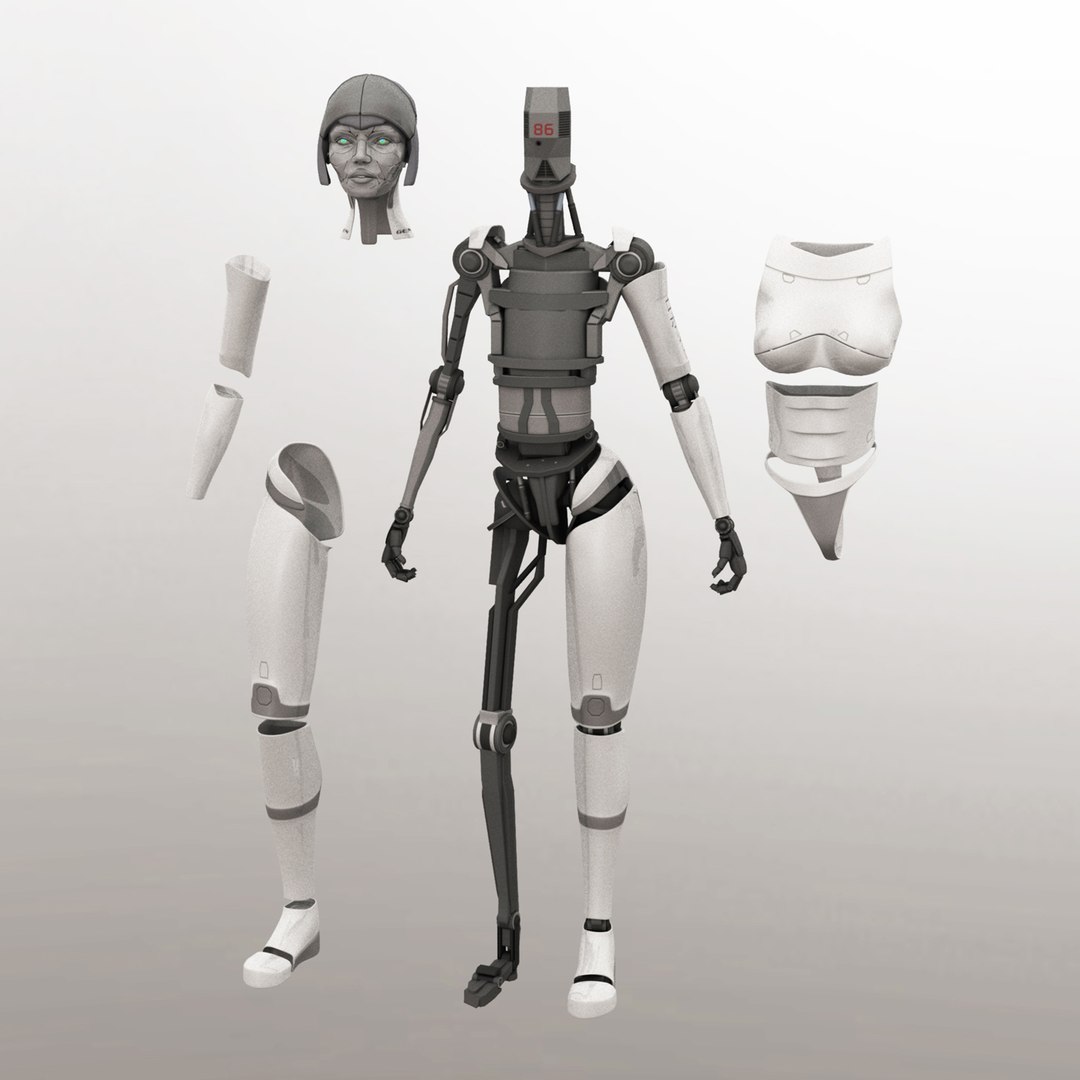 Humanoid Rigged 3D Model - TurboSquid 1170661