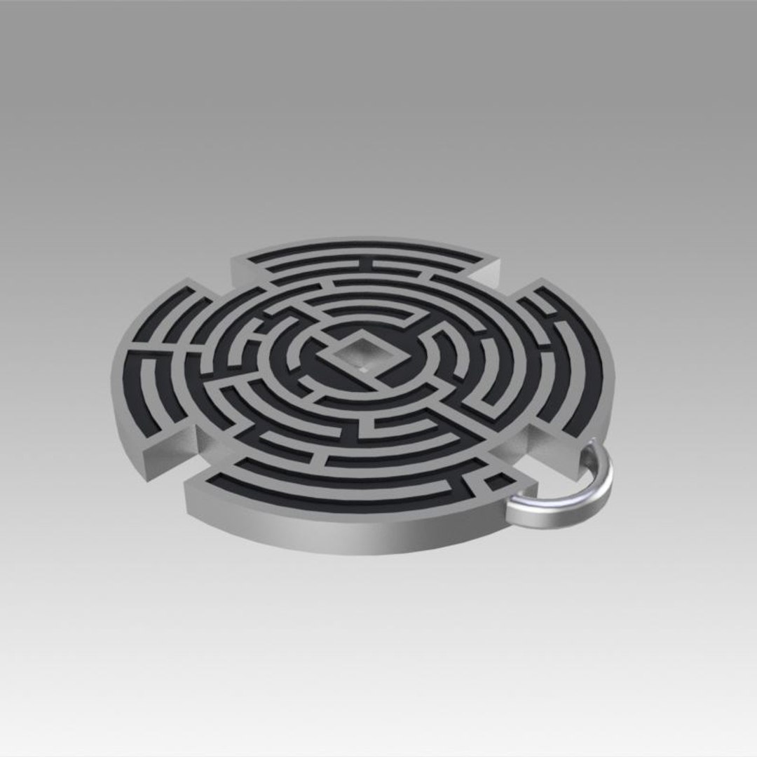 3D Prisoners Maze Pendant - TurboSquid 1501760