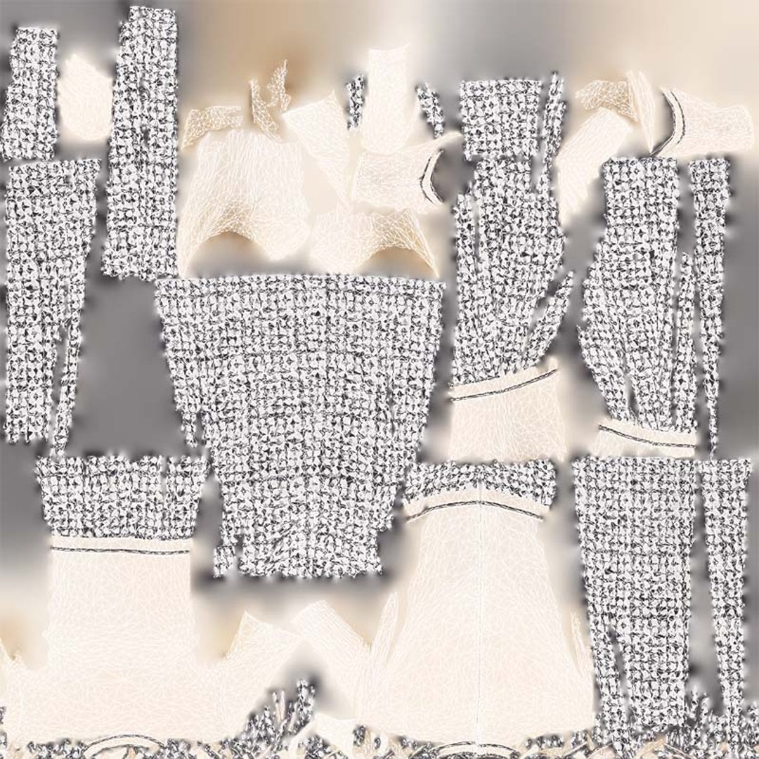 3D Pattern Dress Remastered - TurboSquid 2359954