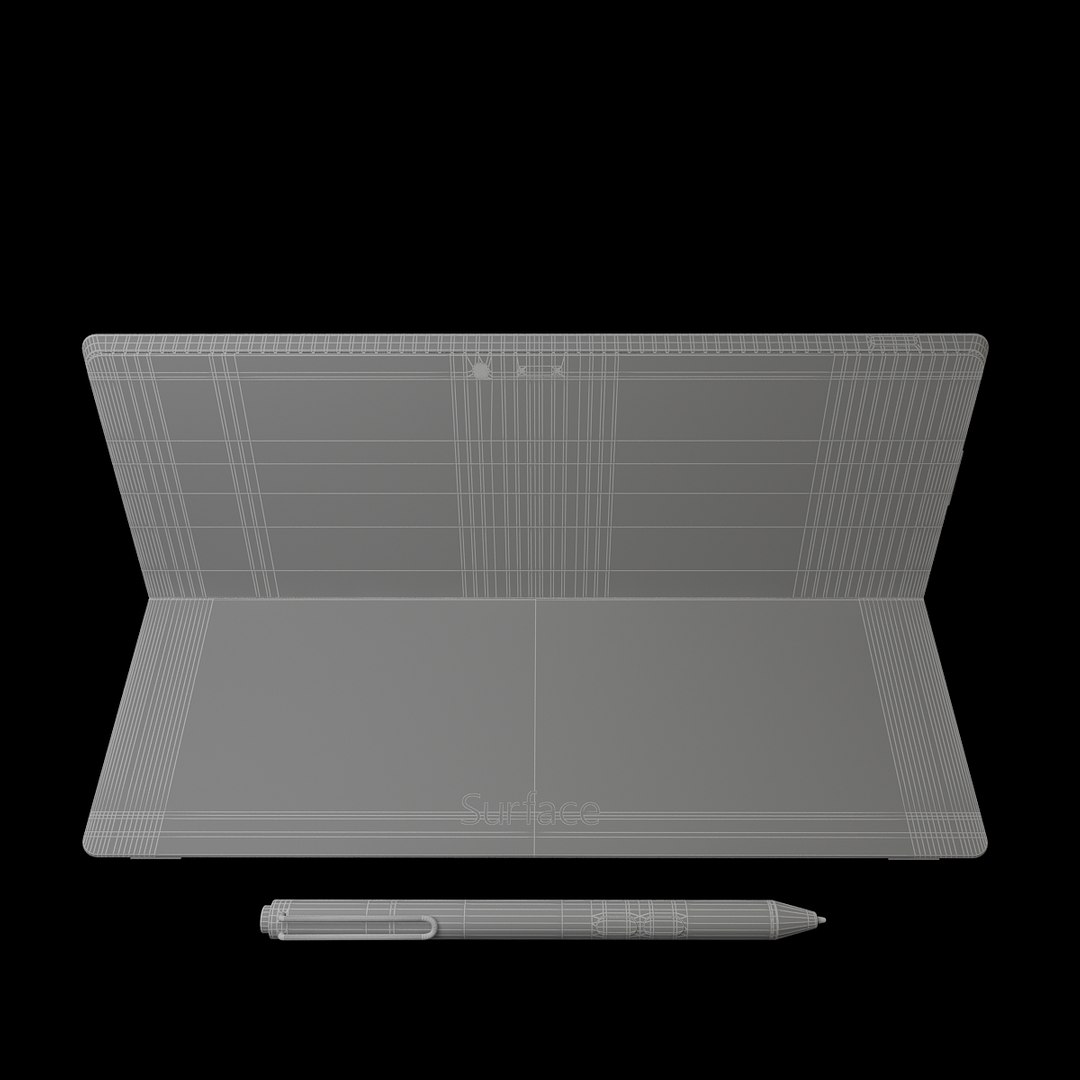 3d Microsoft Surface Pro 3 Model