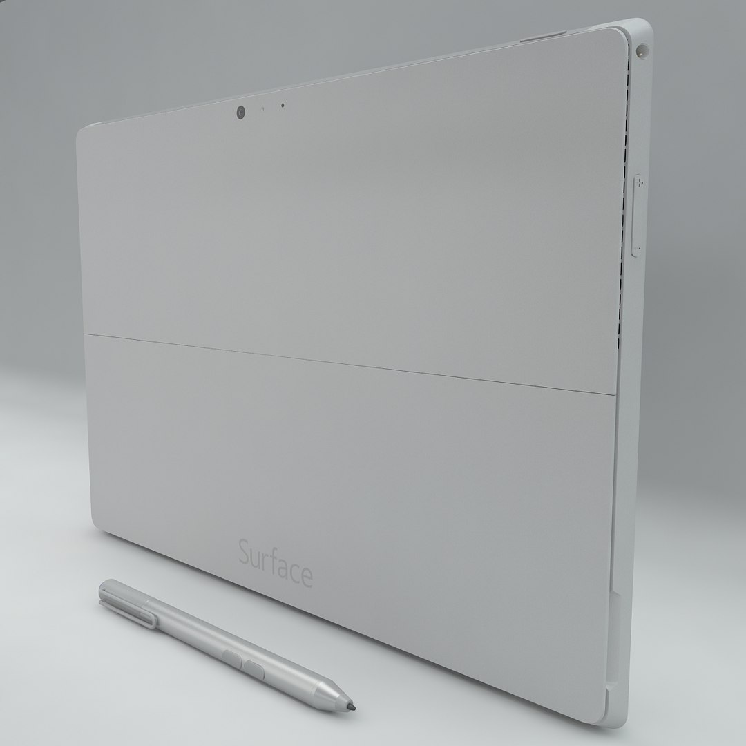 3d Microsoft Surface Pro 3 Model