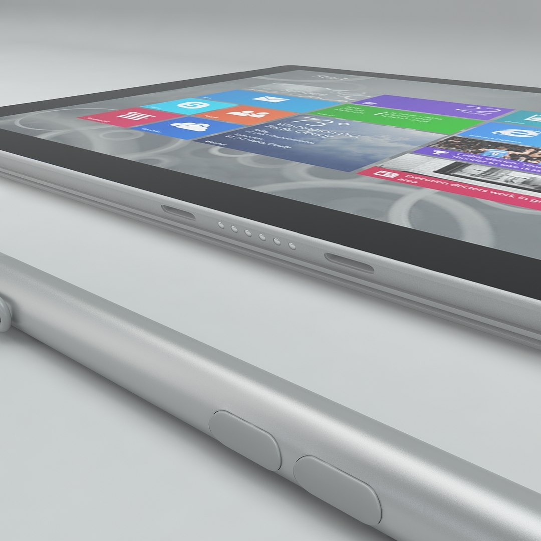 3d Microsoft Surface Pro 3 Model