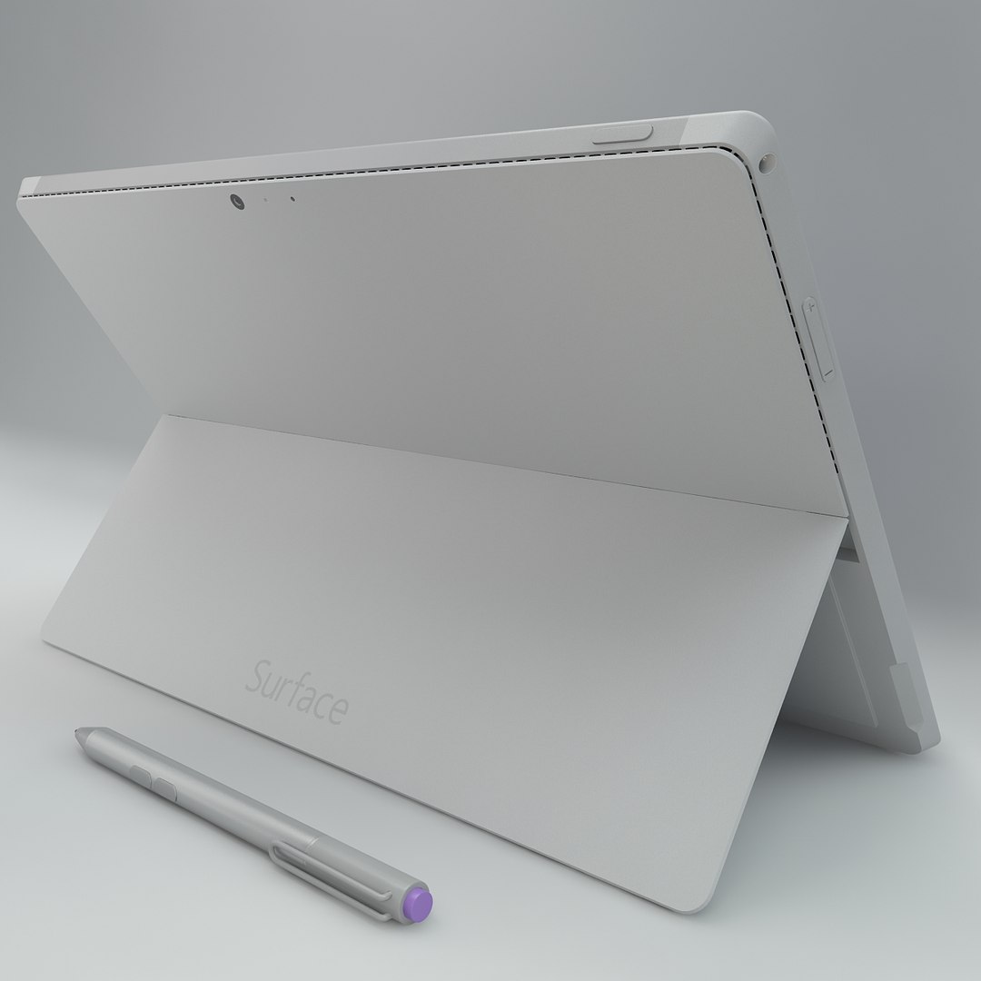 3d Microsoft Surface Pro 3 Model