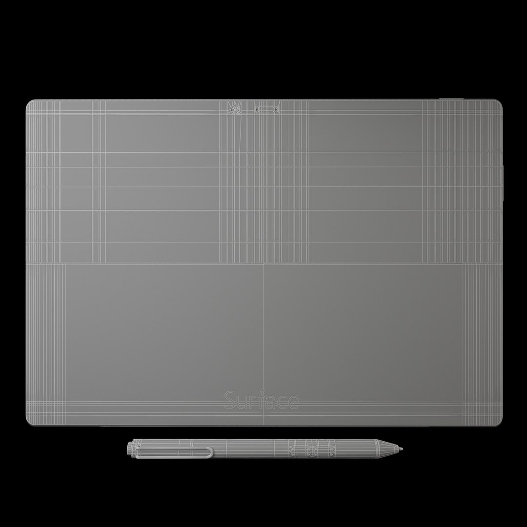 3d Microsoft Surface Pro 3 Model