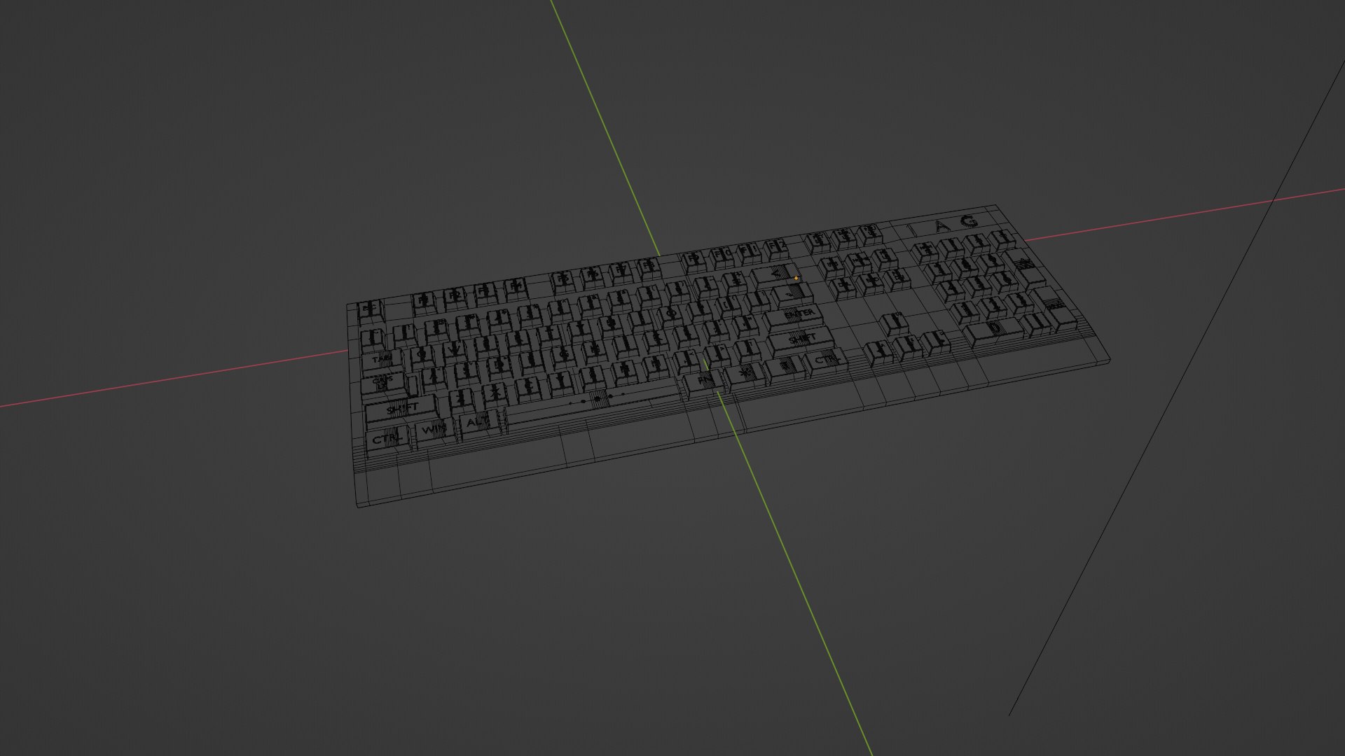 RGB Keyboard 3D Model - TurboSquid 1906934