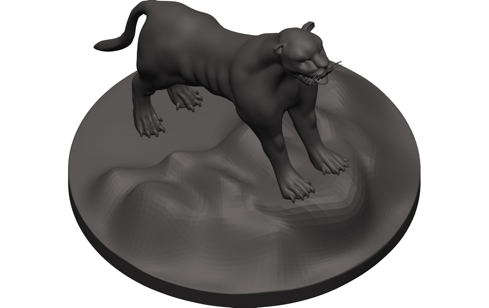 3D Florida Panther Model - TurboSquid 1849050