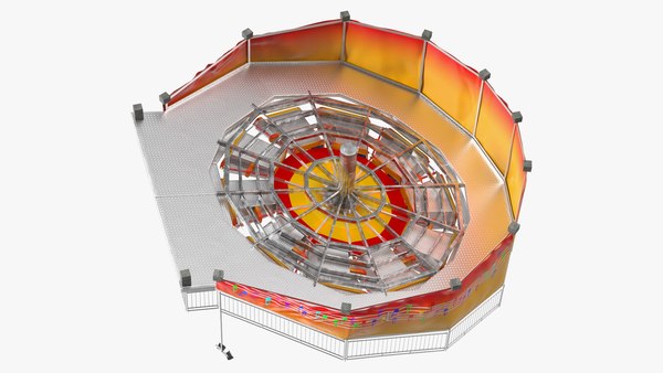 3D Flat Ride Attraction - TurboSquid 1883177