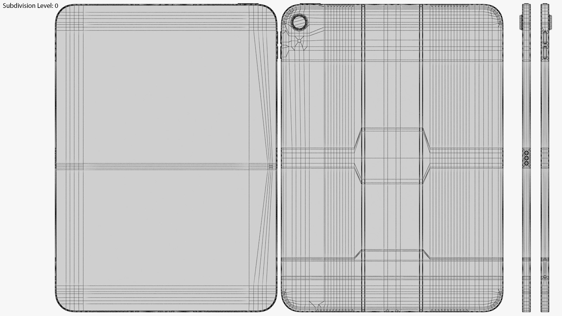 Apple IPad 2025 11th Gen WiFi-Cellular With Pencil Silver 3D Model ...