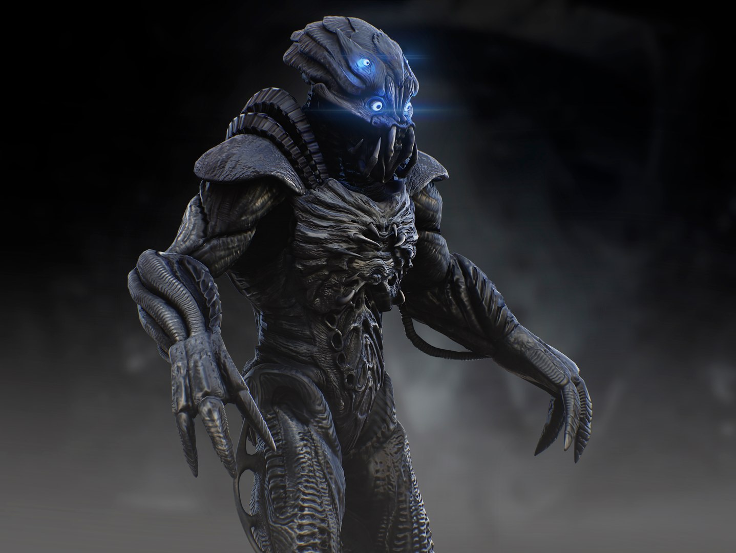 3D Alien Skyline - TurboSquid 2424095