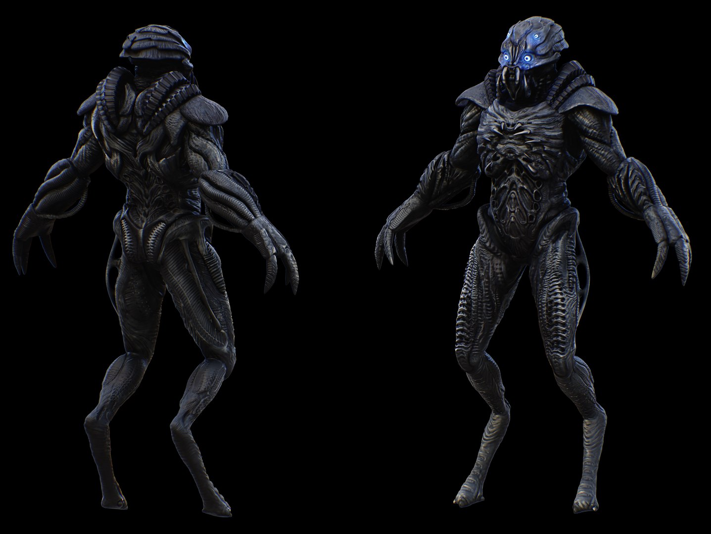 3D Alien Skyline - TurboSquid 2424095