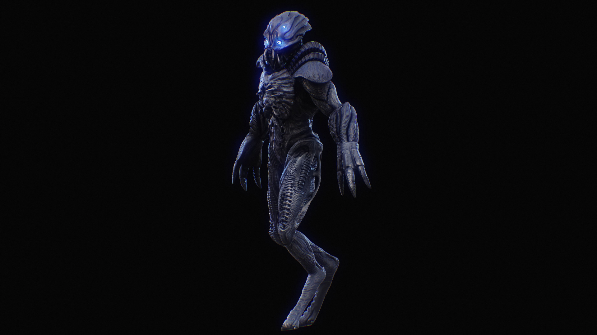 3D Alien Skyline - TurboSquid 2424095