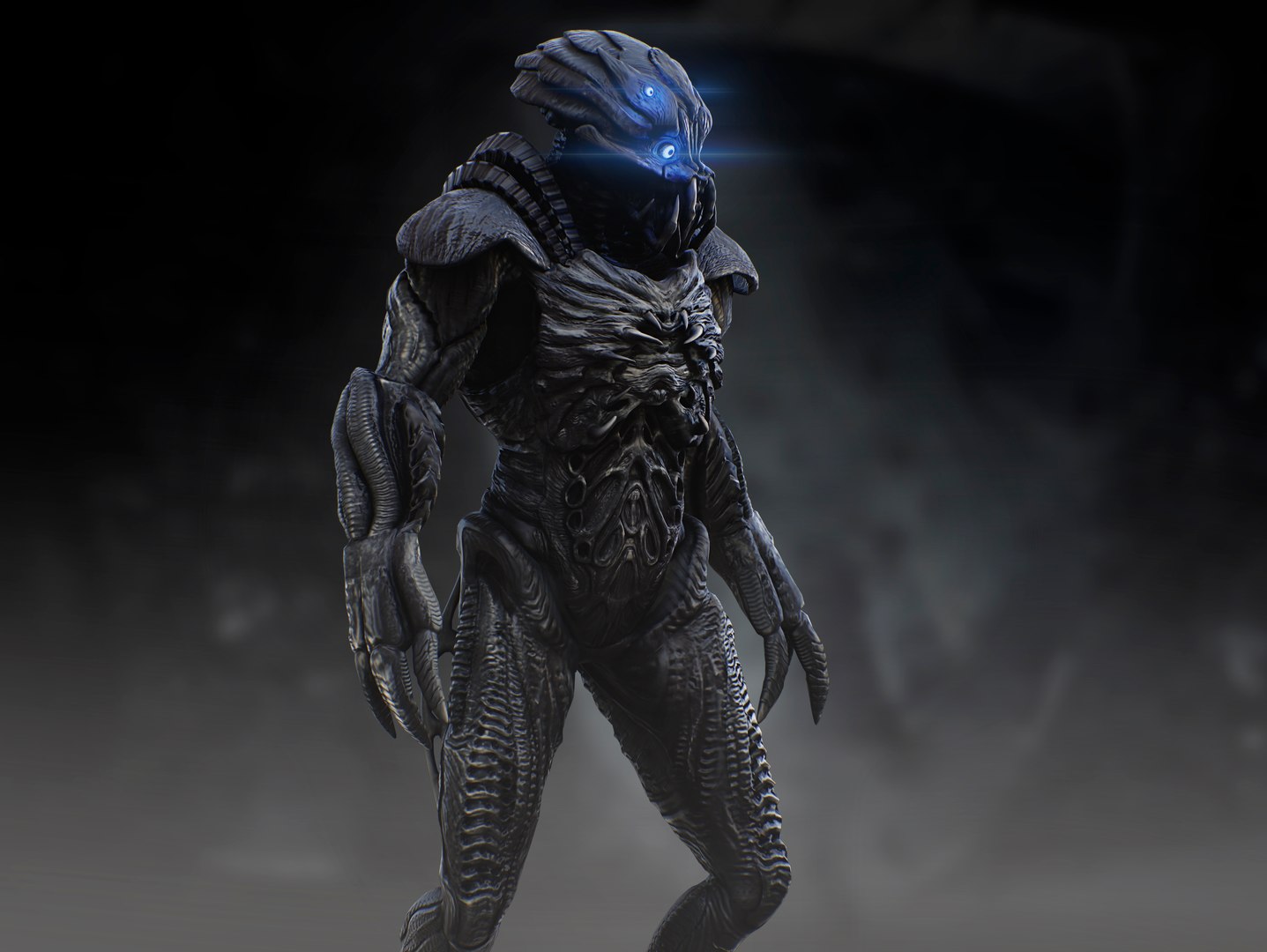 3D Alien Skyline - TurboSquid 2424095