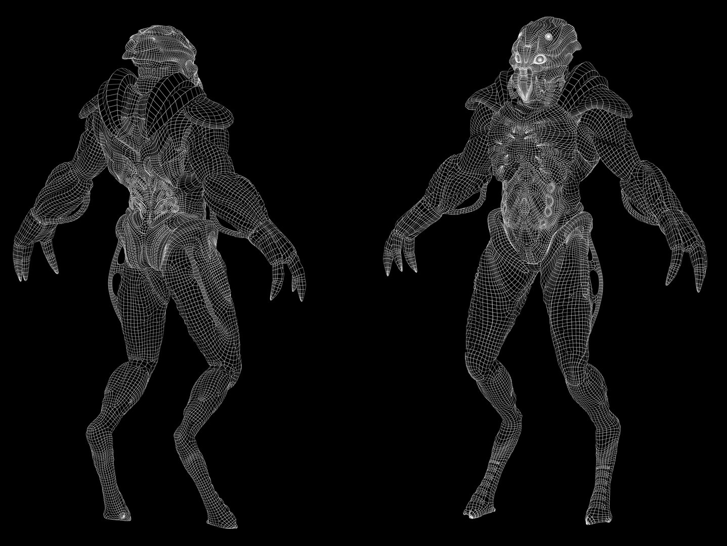 3D Alien Skyline - TurboSquid 2424095