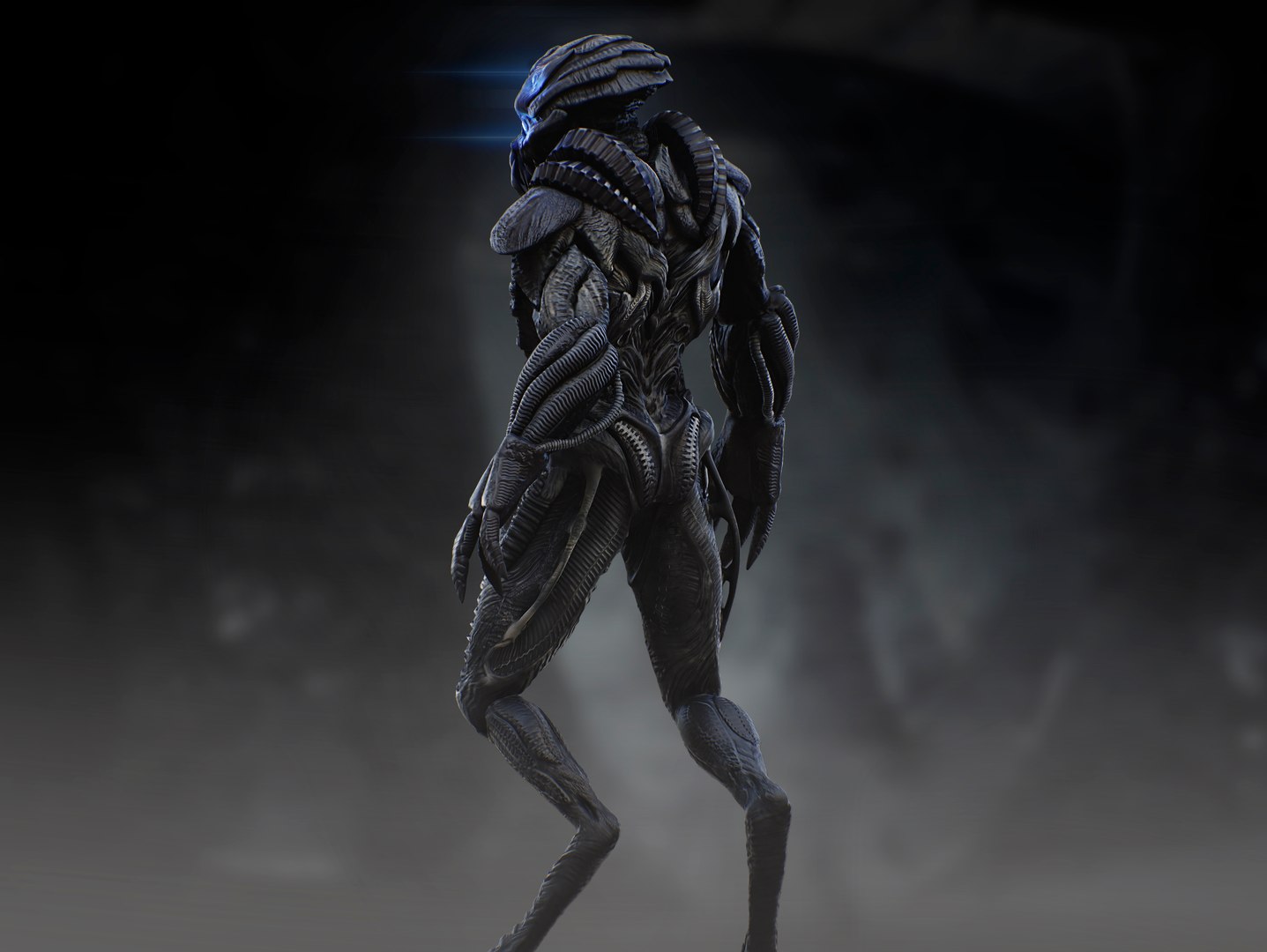 3D Alien Skyline - TurboSquid 2424095