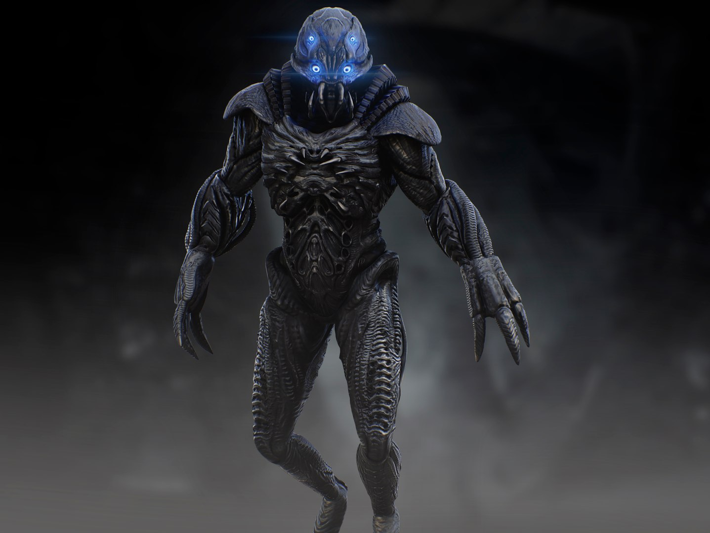 3D Alien Skyline - TurboSquid 2424095