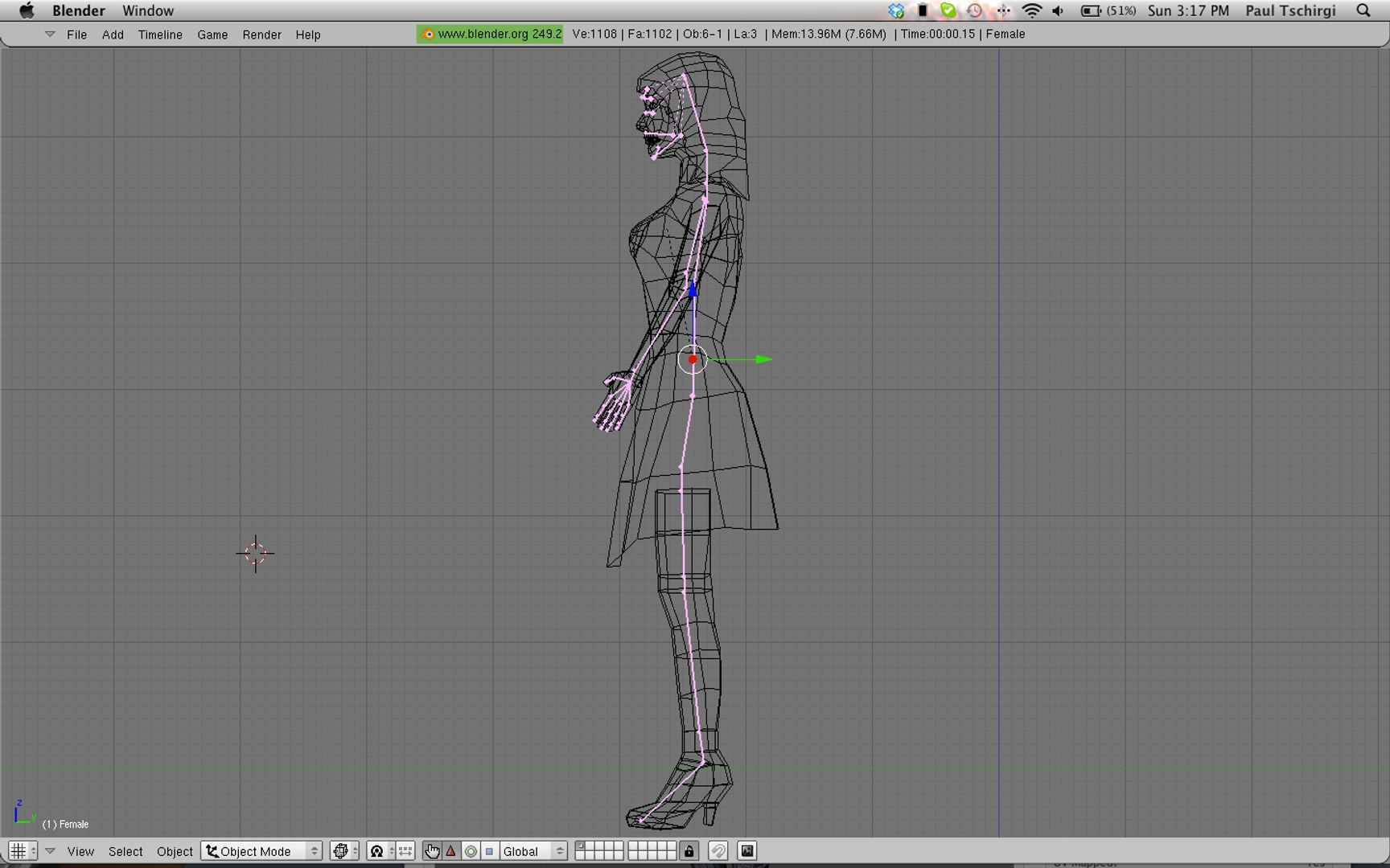 3ds Max Female Girl Woman