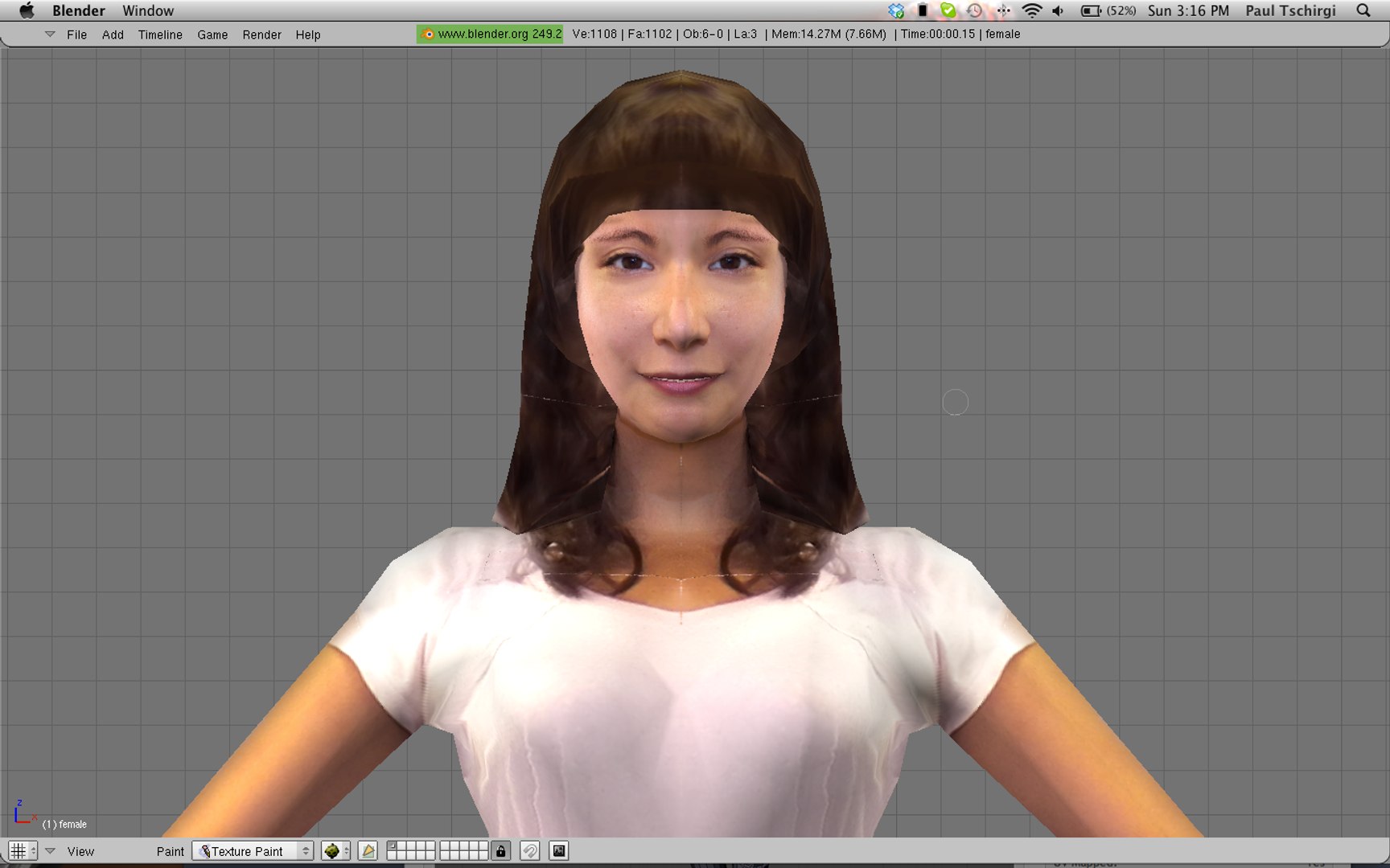 3ds Max Female Girl Woman
