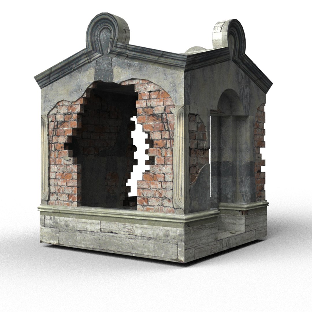 3d Model Of Crypt Zombie Shooters