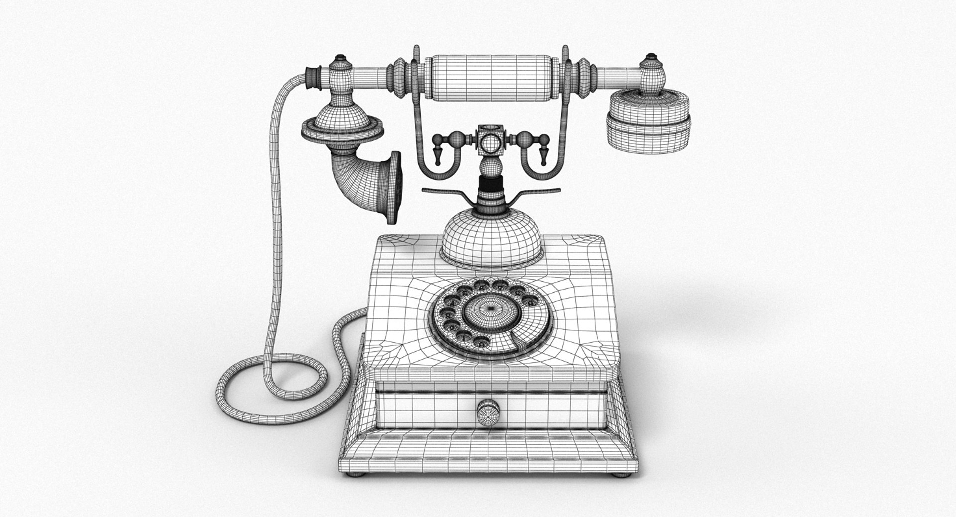 Old Phone 3D Model - TurboSquid 1159236