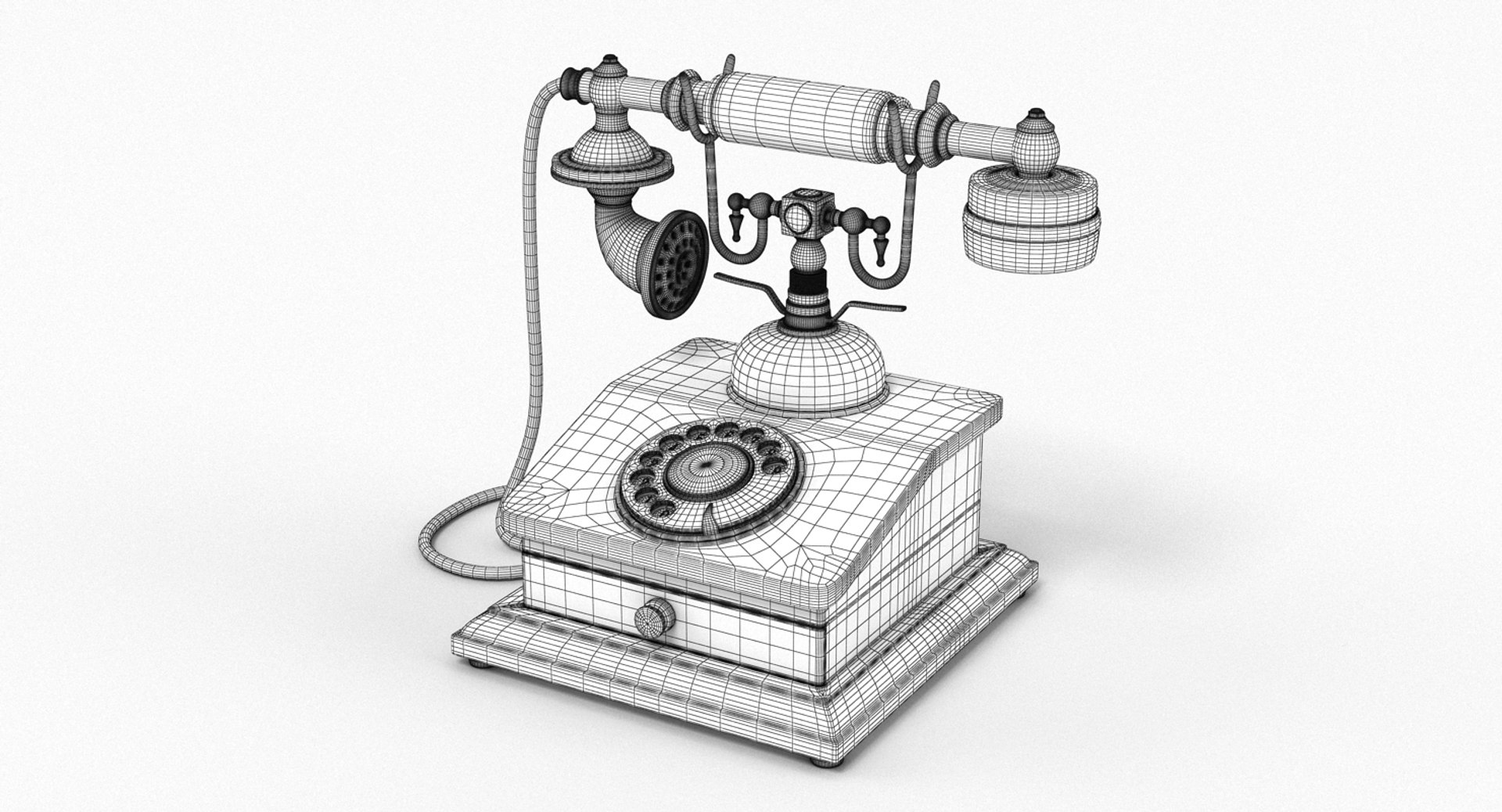 Old Phone 3D Model - TurboSquid 1159236