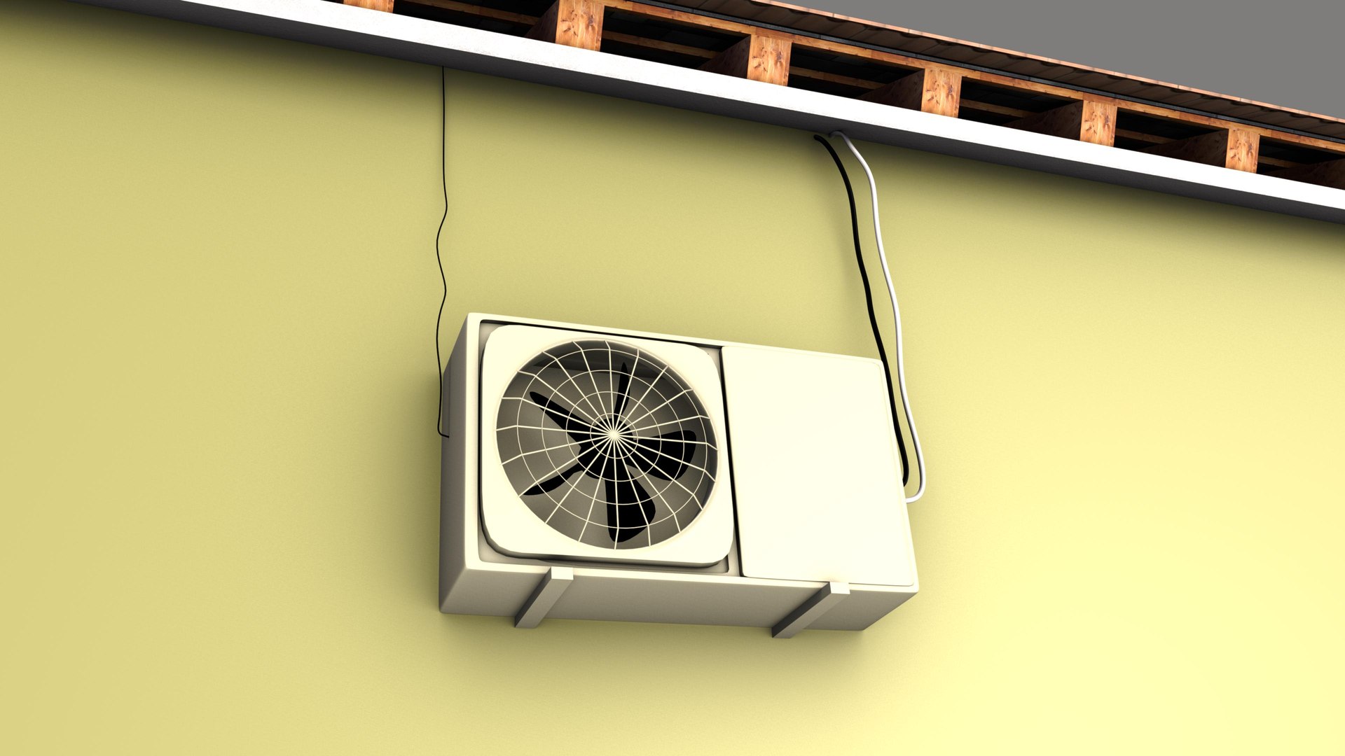 3D Window Air Conditioner Model - TurboSquid 1803889