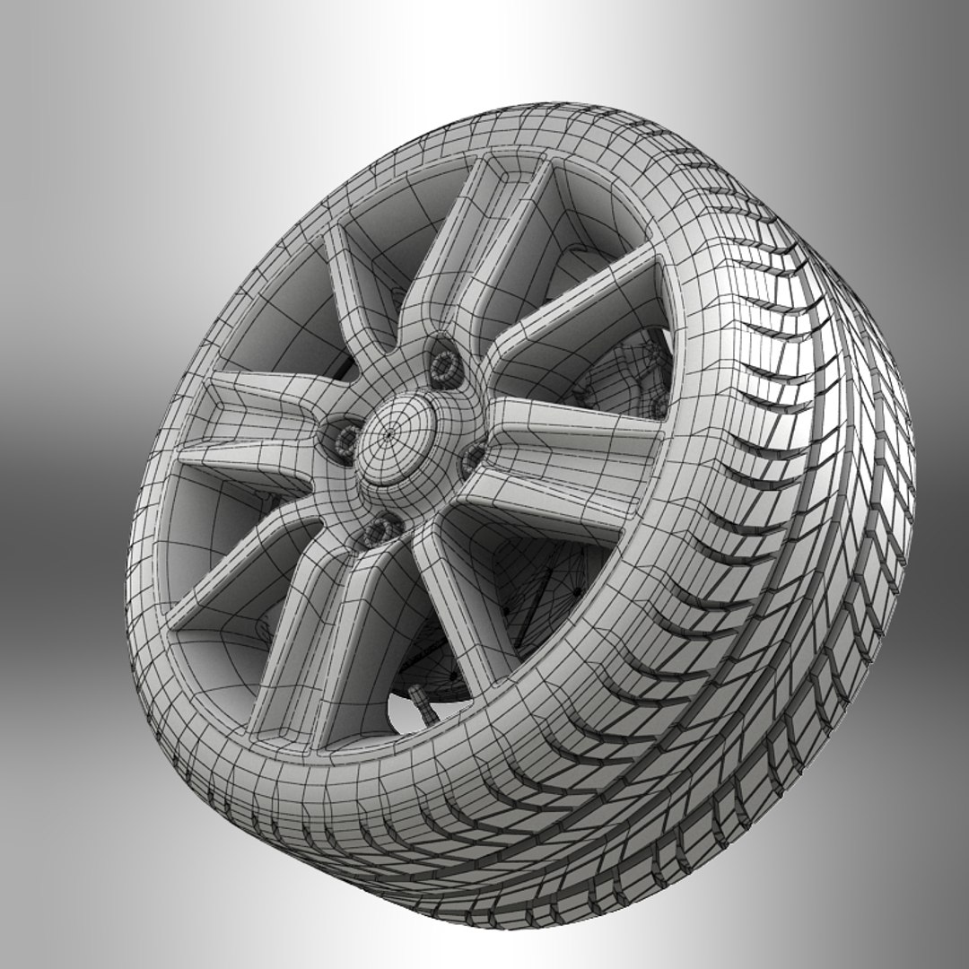 3d model rim