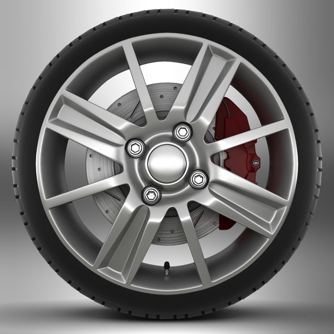 3d model rim