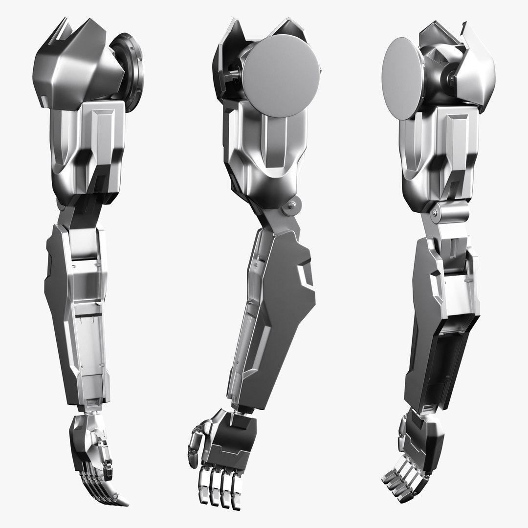 3D Mech Arm Base M Kit - TurboSquid 2233435